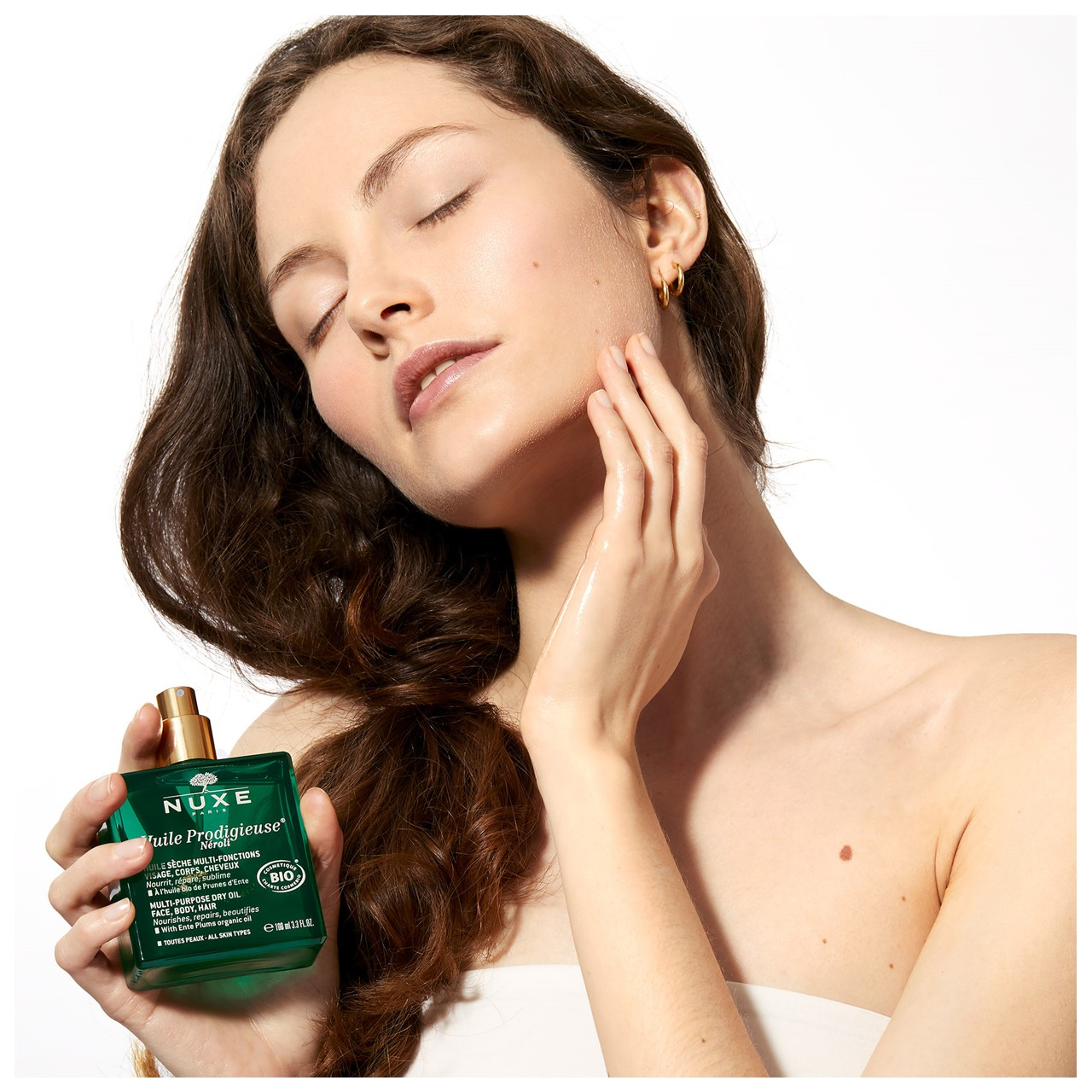 NUXE BIO Huile Prodigieuse Neroli Multi-Purpose Dry Oil 100ml (3.38fl oz) USA