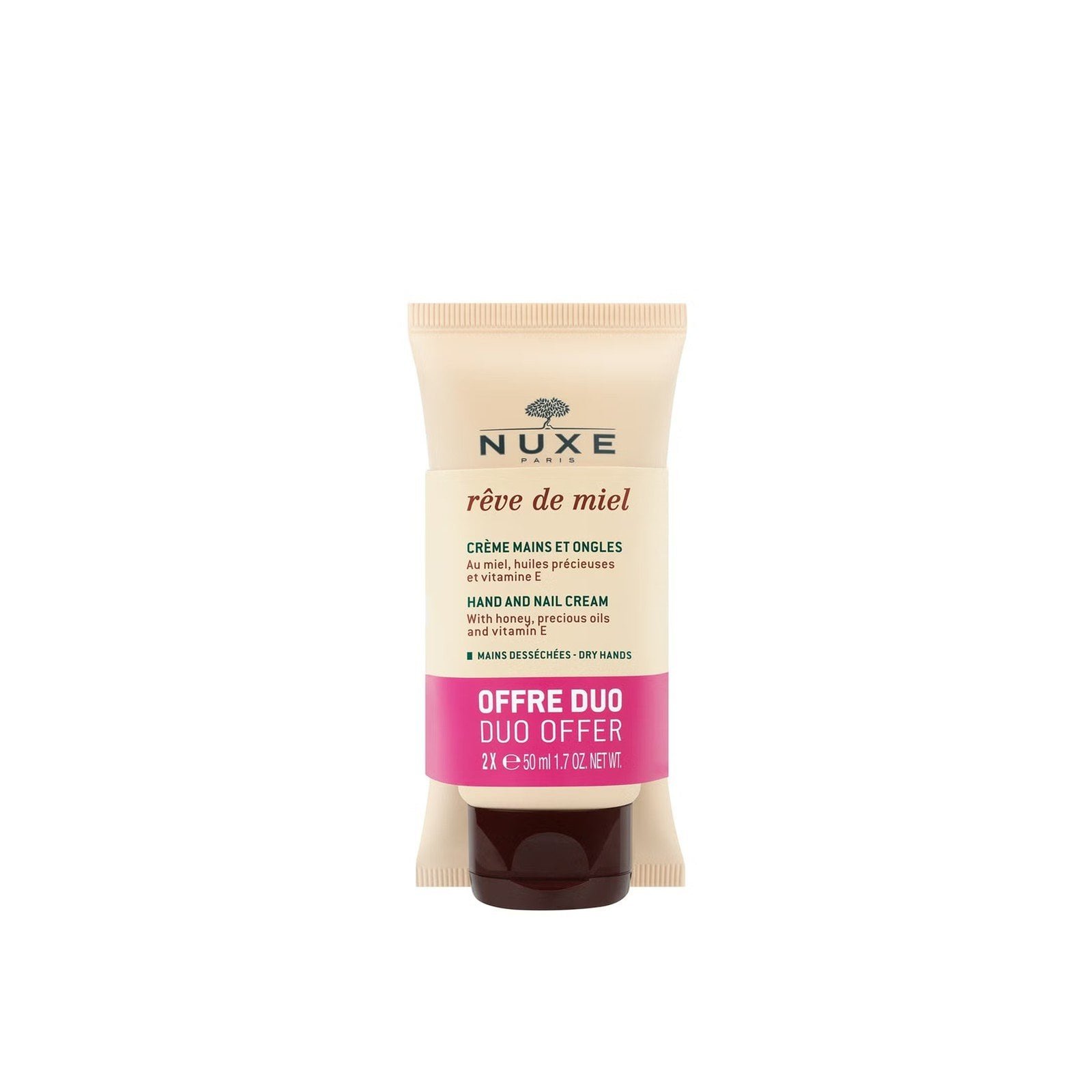 Nuxe Rêve de Miel Hand and Nail Cream 50Ml x2 México