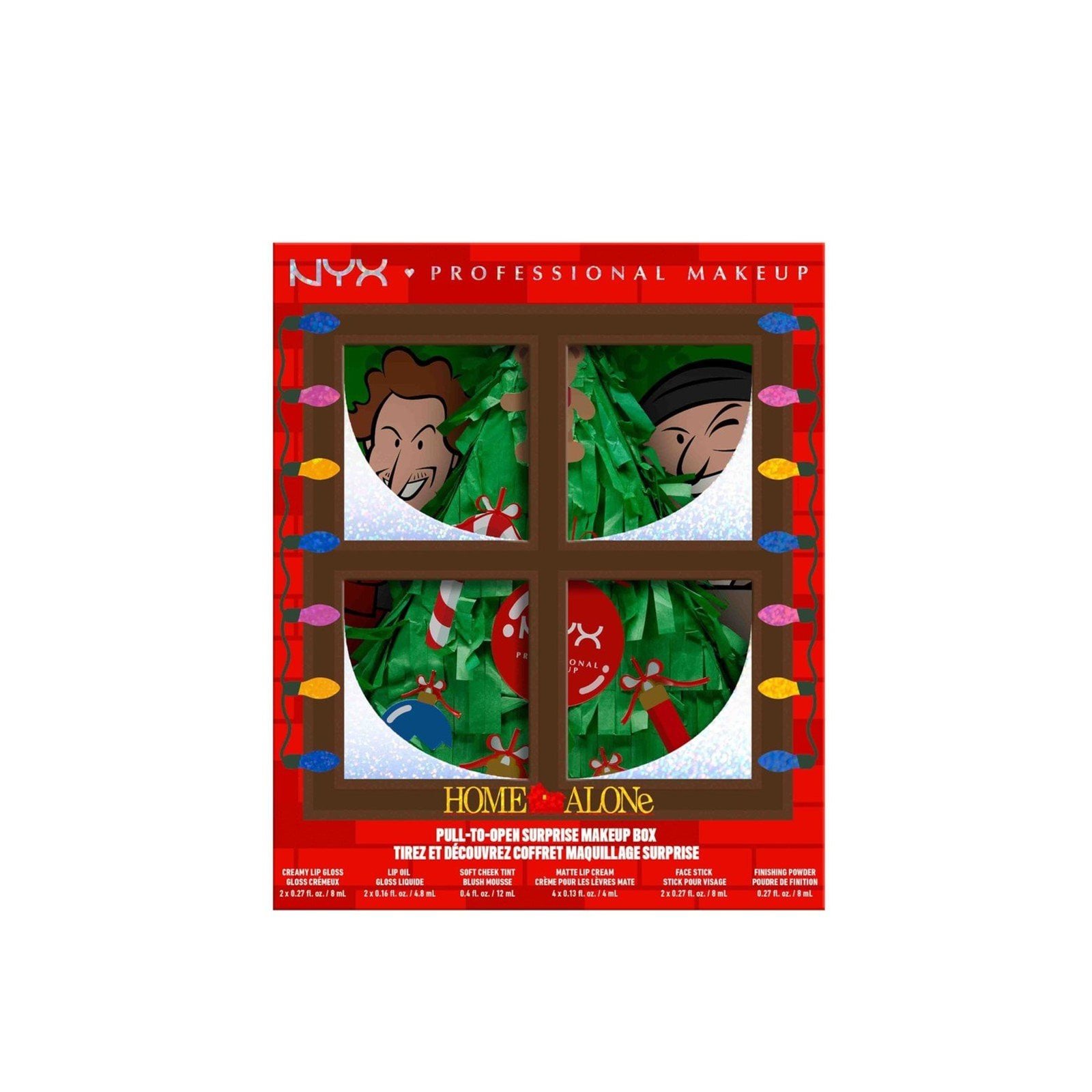 NYX Pro Makeup Home Alone Pull-To-Open Surprise Makeup Box Estados Unidos