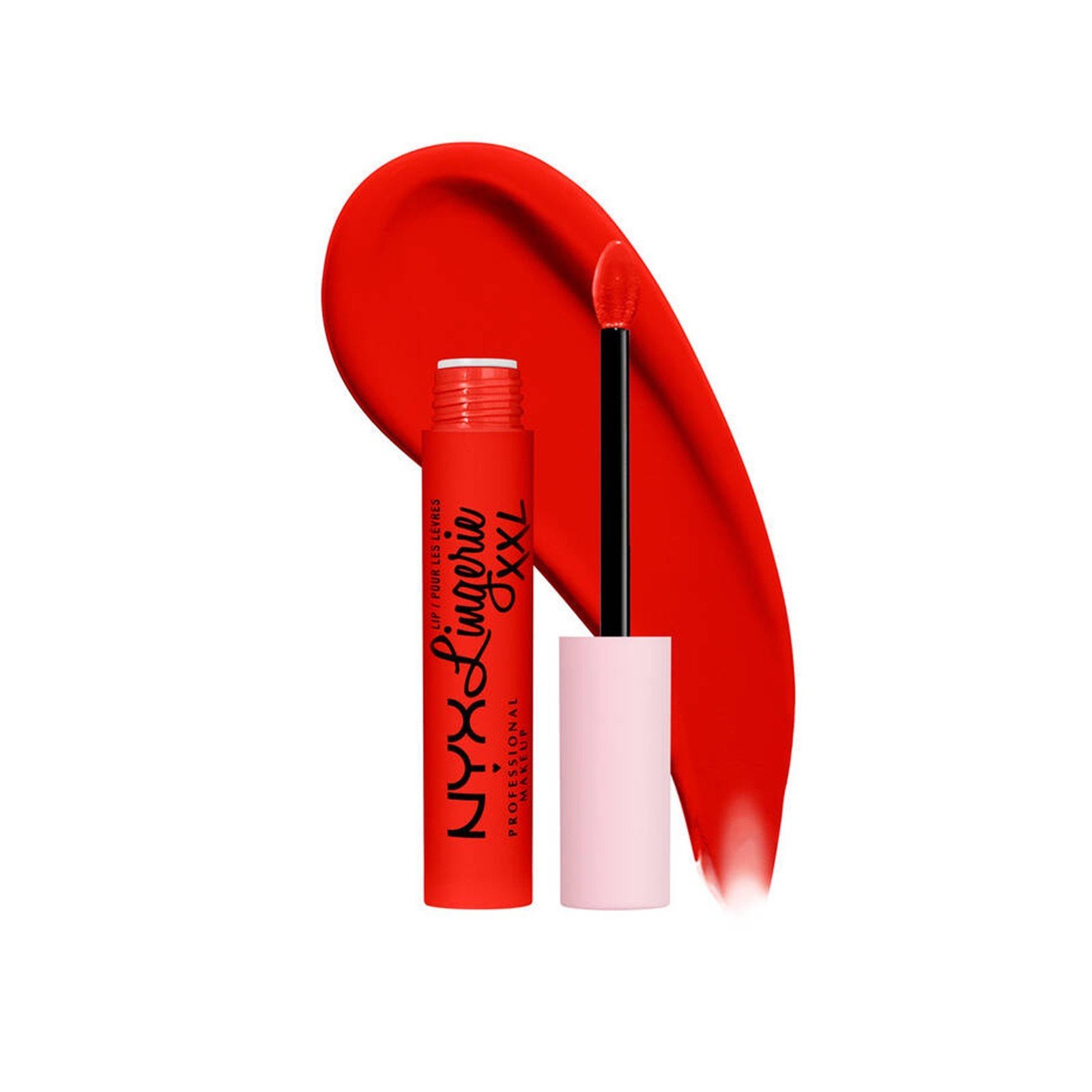 NYX Pro Makeup Lip Lingerie XXL Matte Liquid Lipstick 27 On Fuego 4ml ...