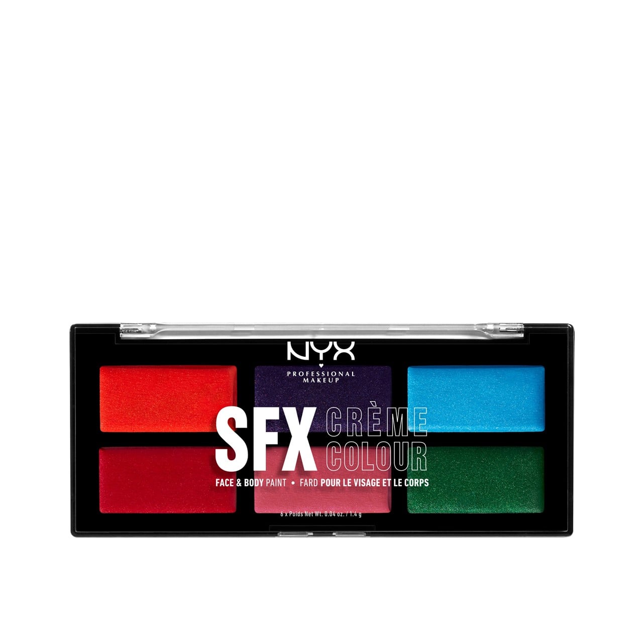 NYX Pro Makeup SFX Face & Body Paint Palette 03 Metals New Zealand