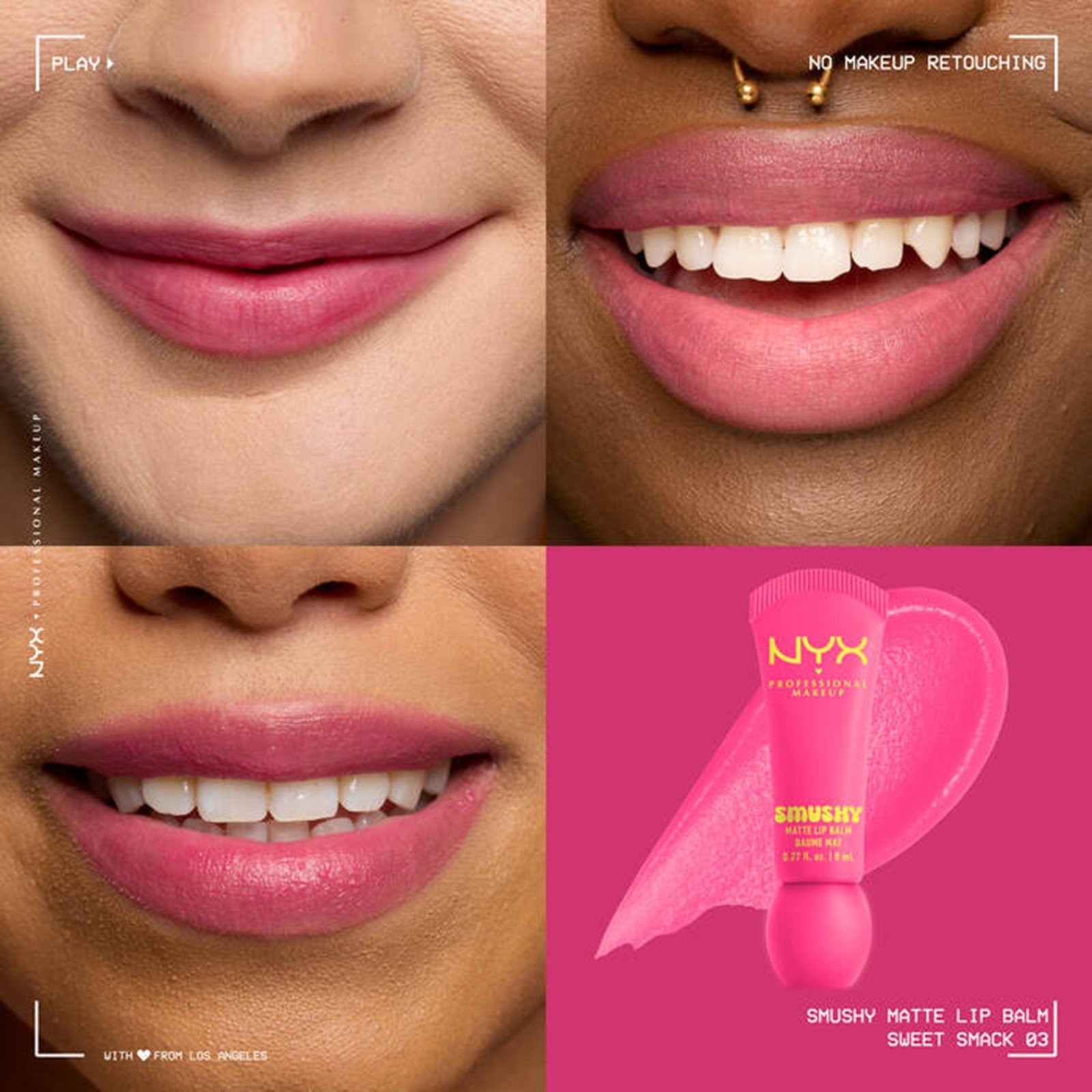 NYX Pro Makeup Smushy Matte Lip Balm Sweet Smack 8ml Turkey