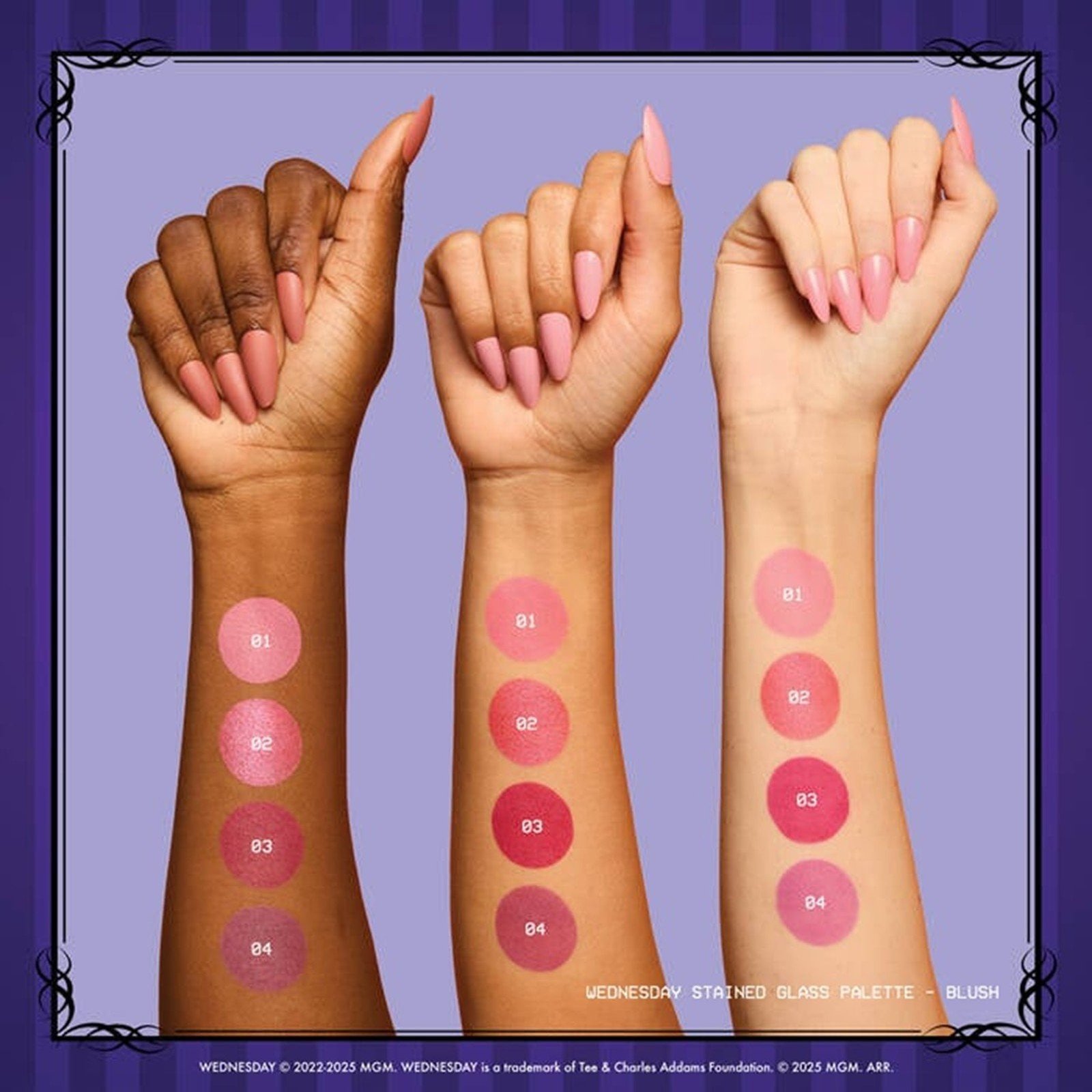 NYX Pro Makeup Wednesday Stained Glass Blush Palette Netherlands