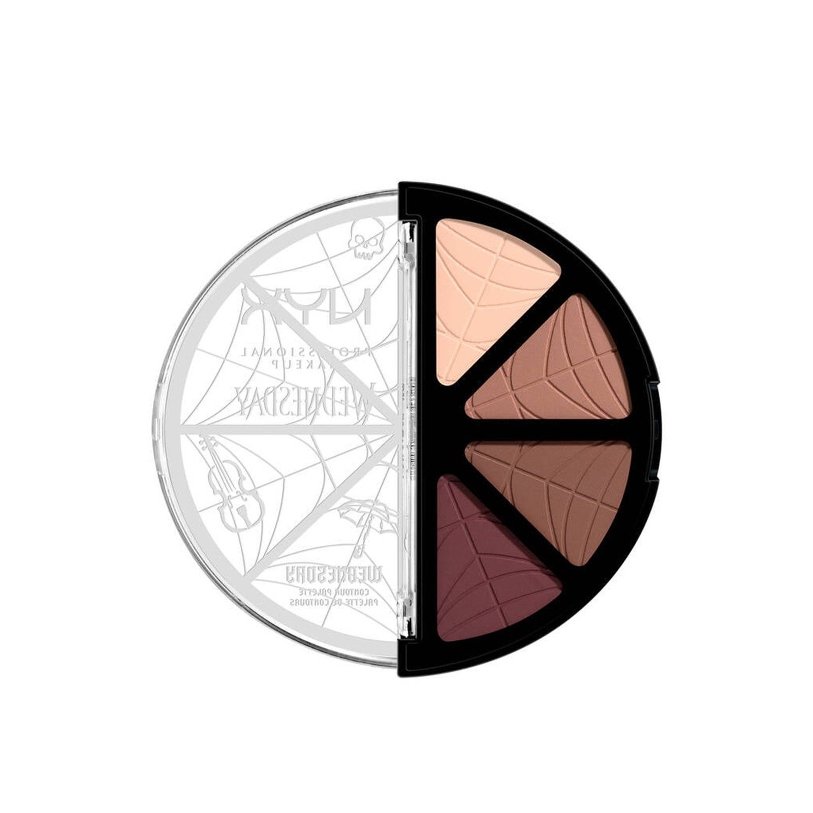 NYX Pro Makeup Wednesday Stained Glass Contour Palette Singapore