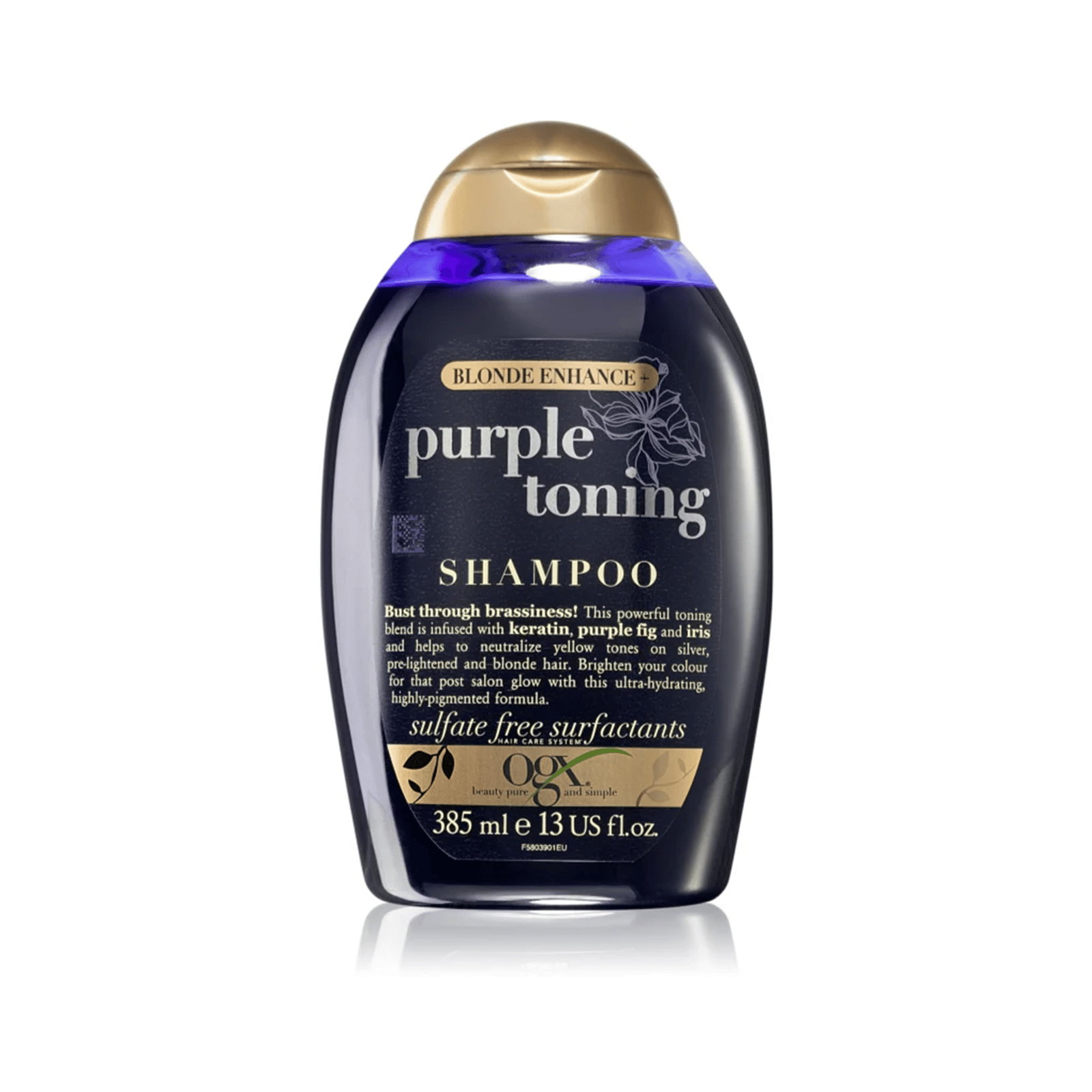 OGX Blonde Enhance + Purple Toning Shampoo 385ml Oman