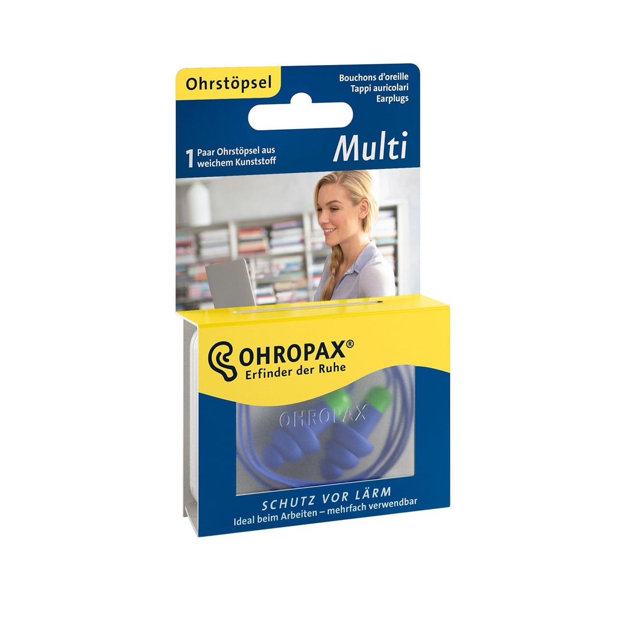 Ohropax Multi Wired Plastic Ear Plugs x2 Australia