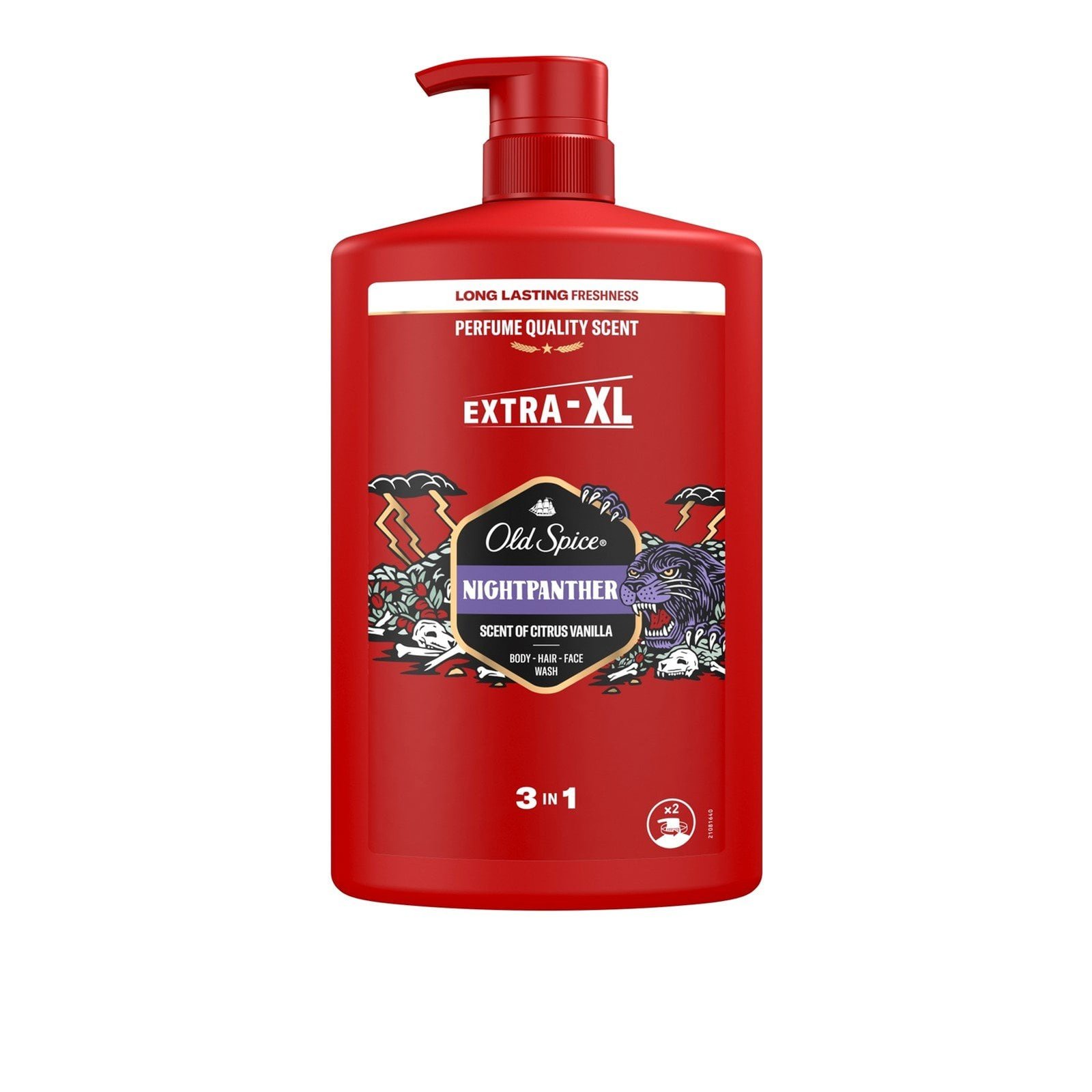 Old Spice Nightpanther 3-In-1 Shower Gel 1L Australia