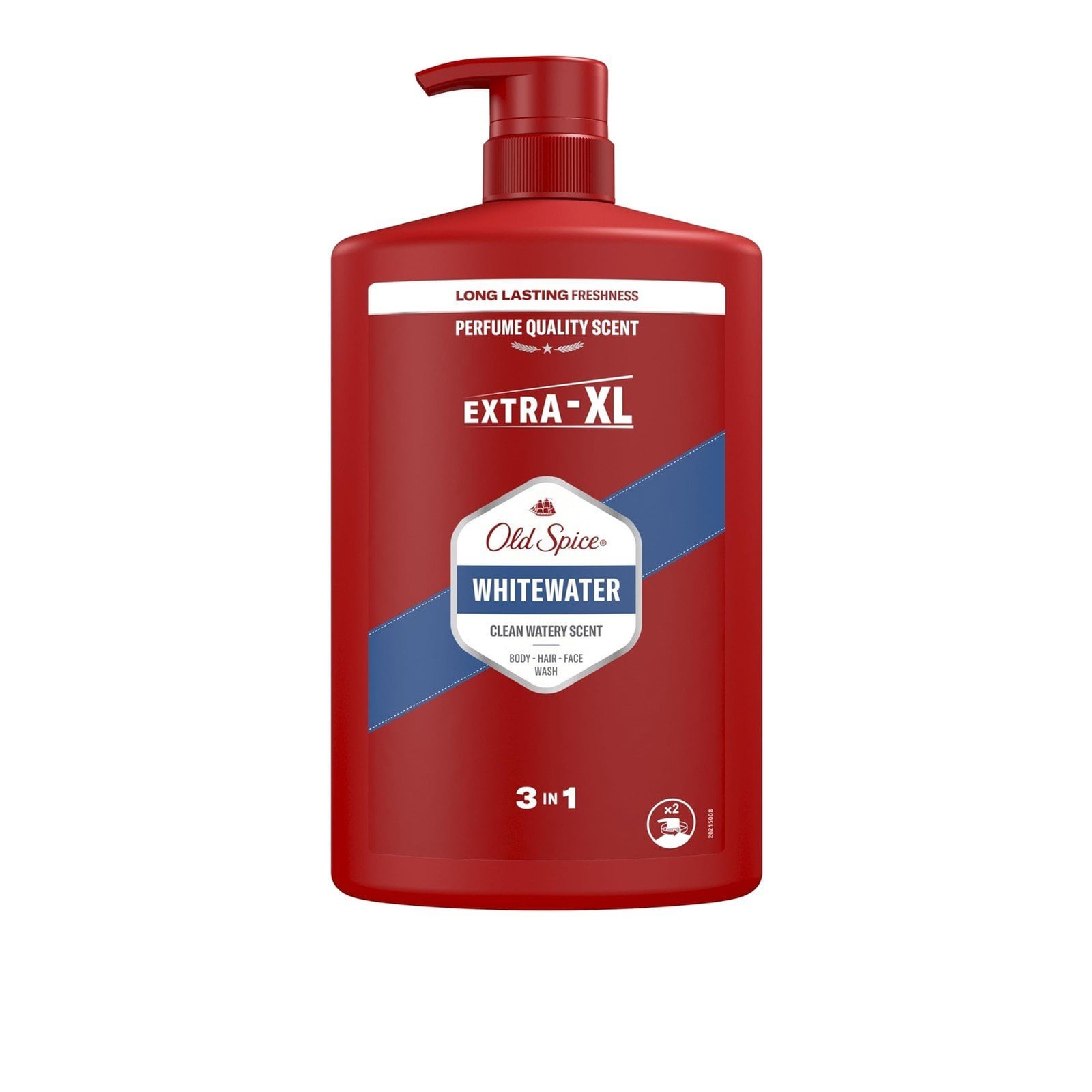 Old Spice Whitewater 3-In-1 Shower Gel 1L (33.8floz) USA