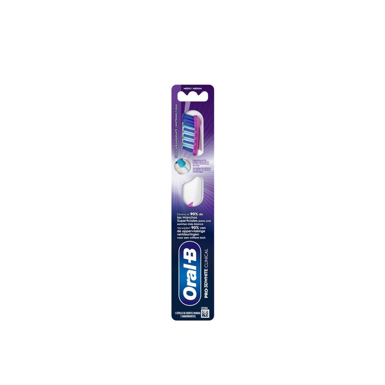 Oral-B Pro-3D White Clinical Toothbrush Medium Philippines