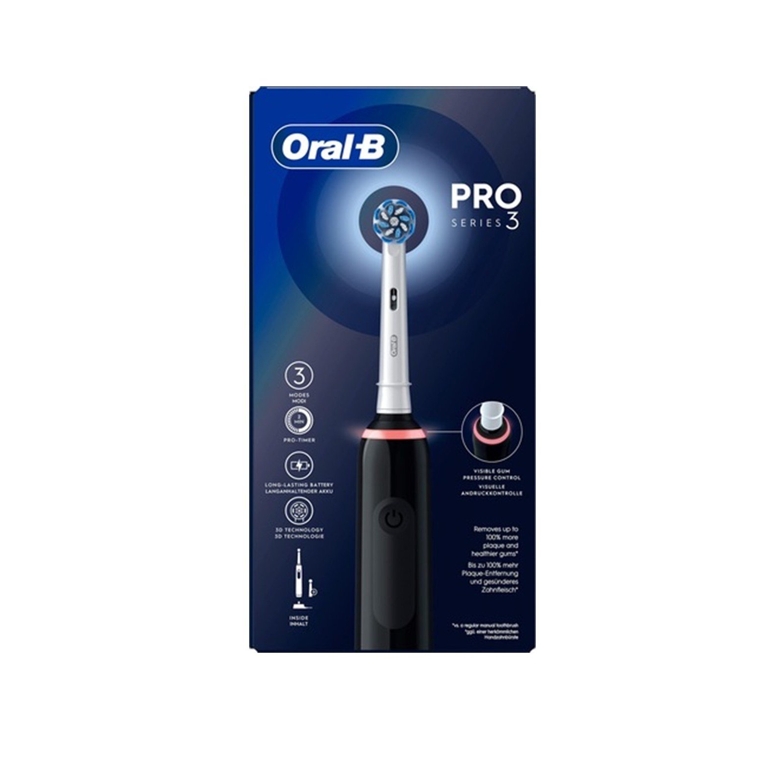 Oral-B Pro Series 3 Electric Toothbrush Black Estados Unidos