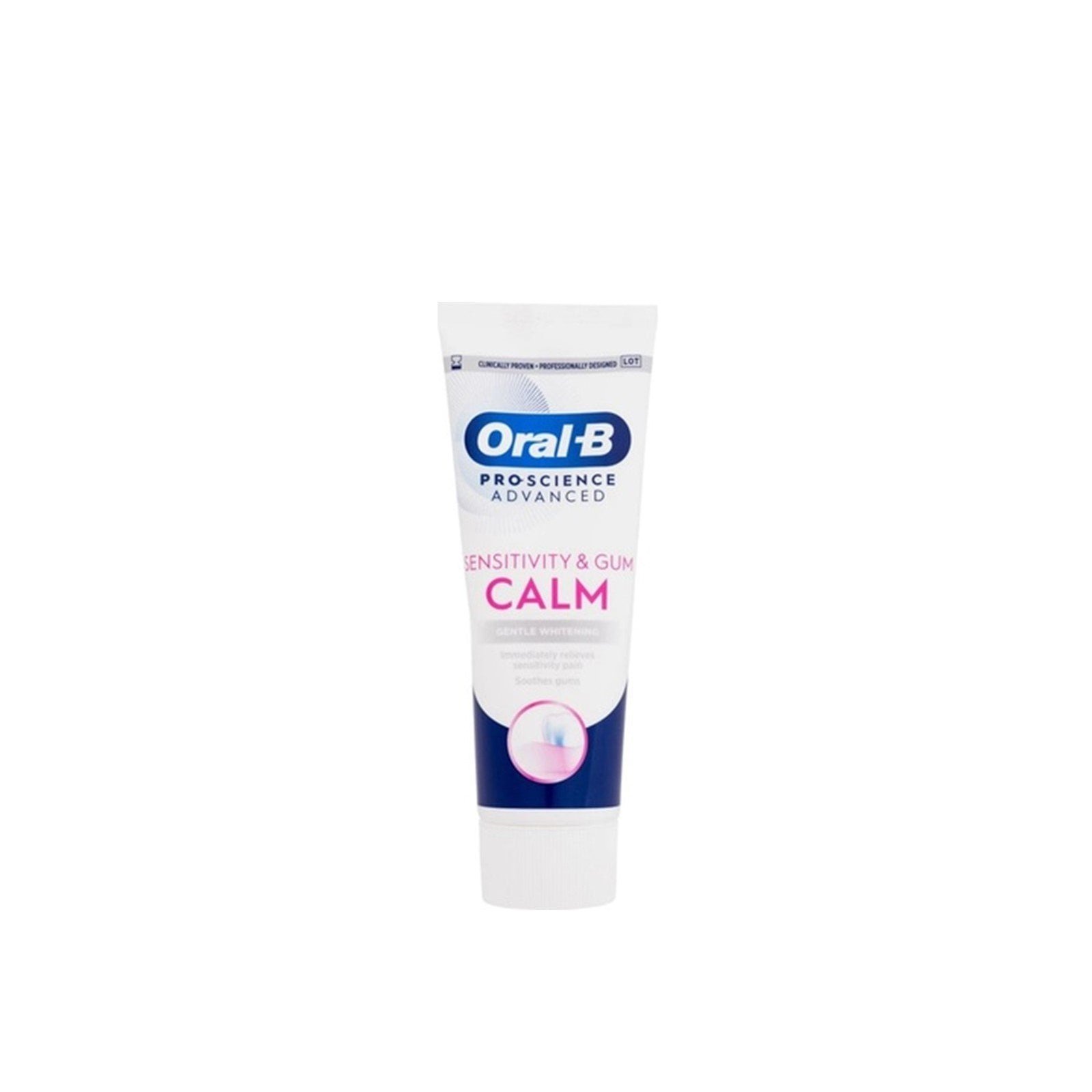 Oral-B Sensitivity & Gum Calm Gentle Whitening Toothpaste 75ml (7.5 fl ...