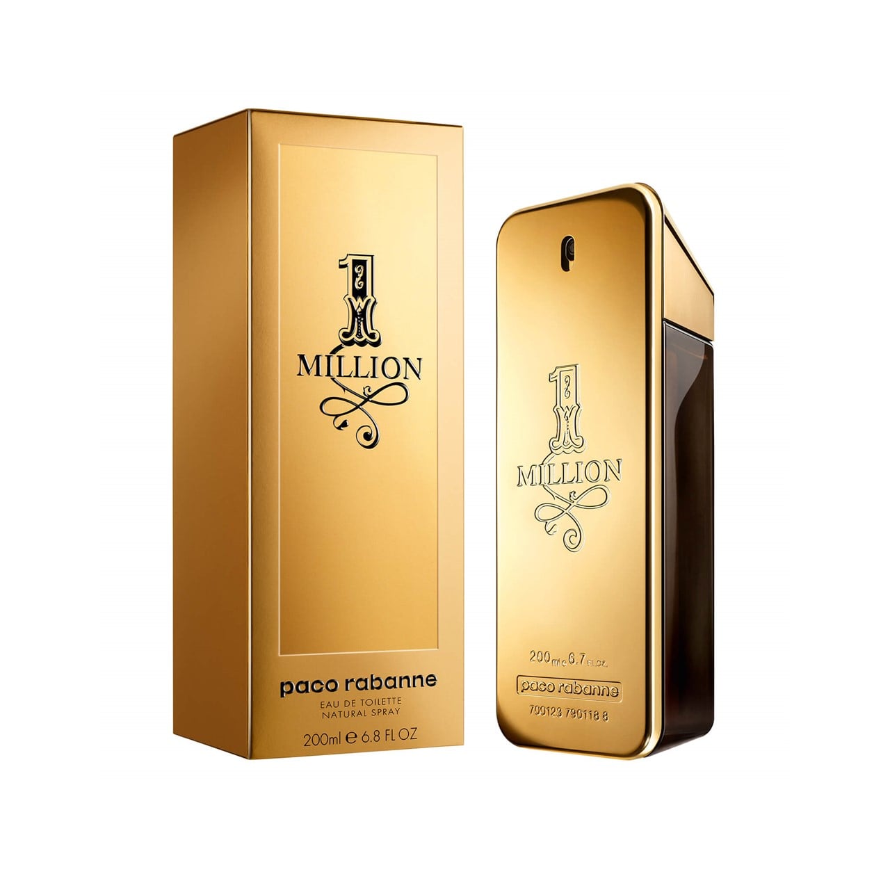 Paco Rabanne 1 Million Eau de Toilette 200ml (6.8fl oz) USA