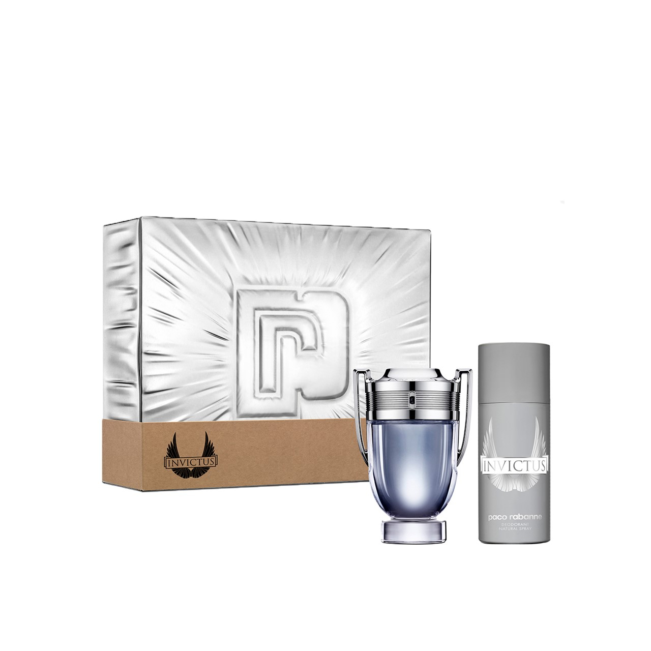 Paco Rabanne Invictus Eau de Toilette 100ml Coffret