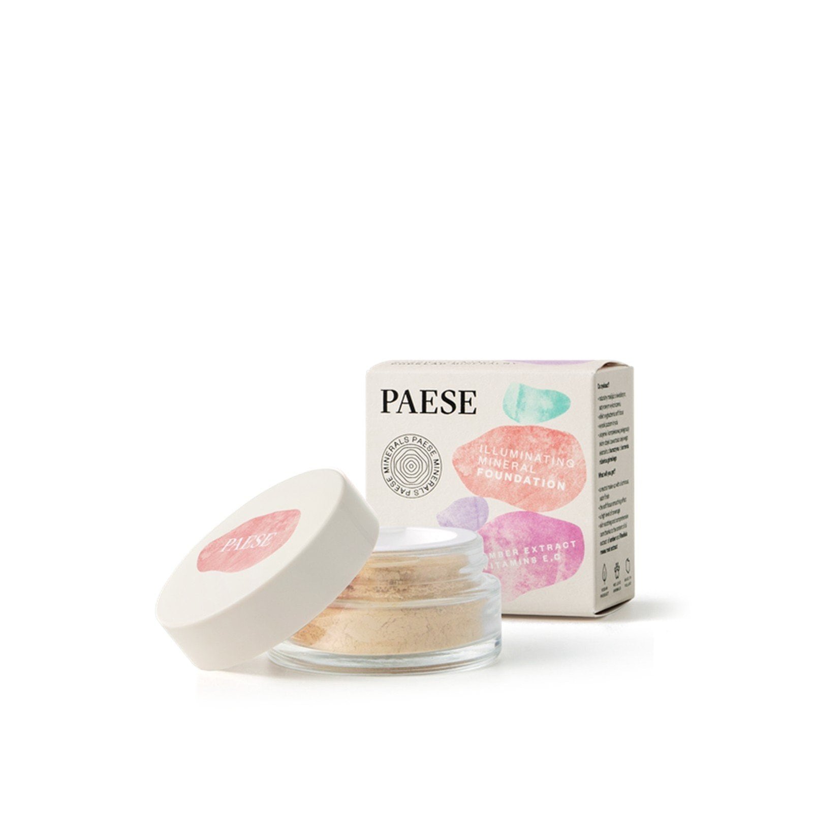 Paese Illuminating Mineral Foundation 200N Light Beige 7g Nigeria