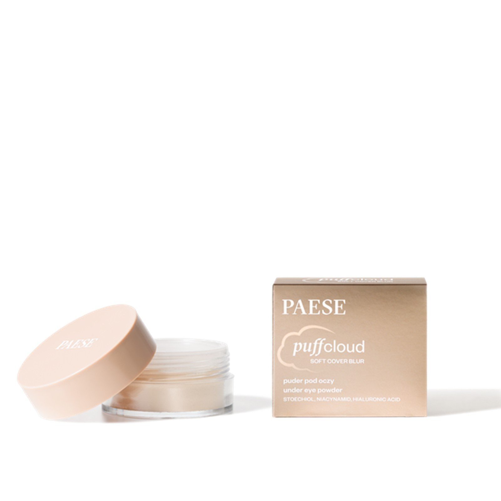 Paese Puff Cloud Soft Cover Blur Under Eye Powder 4.5g (0.15oz) USA