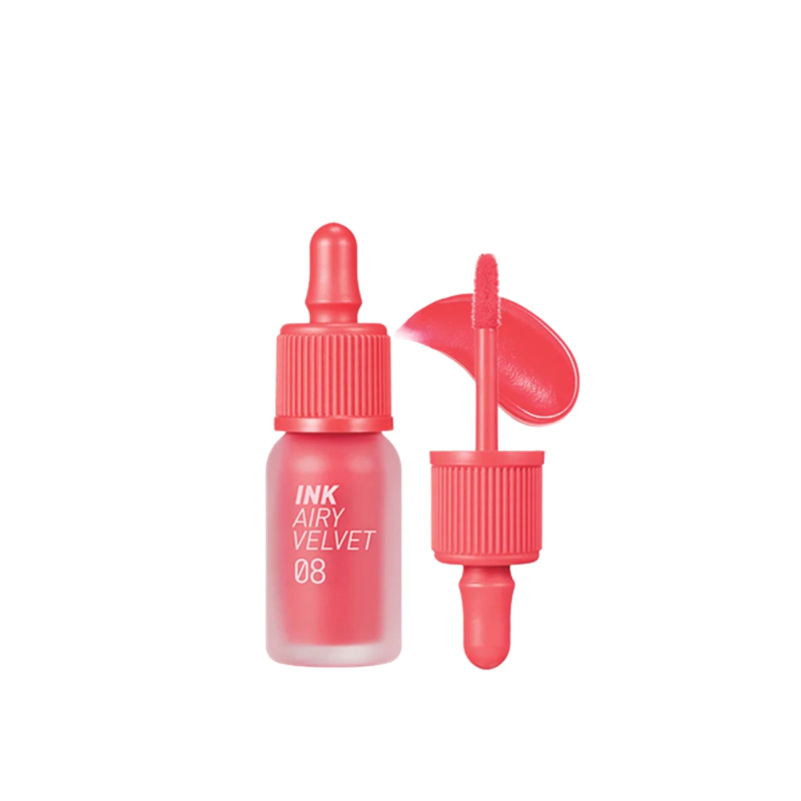 Peripera Ink Airy Velvet 08 Pretty Orange Pink 4g (0.14 oz) USA