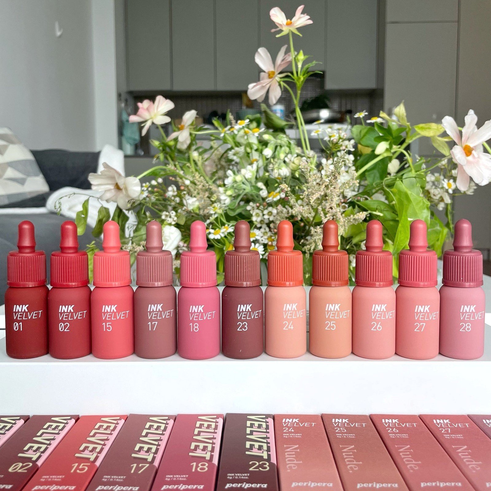 Peripera Ink Velvet 15 Beauty Peak Rose 4g Chile