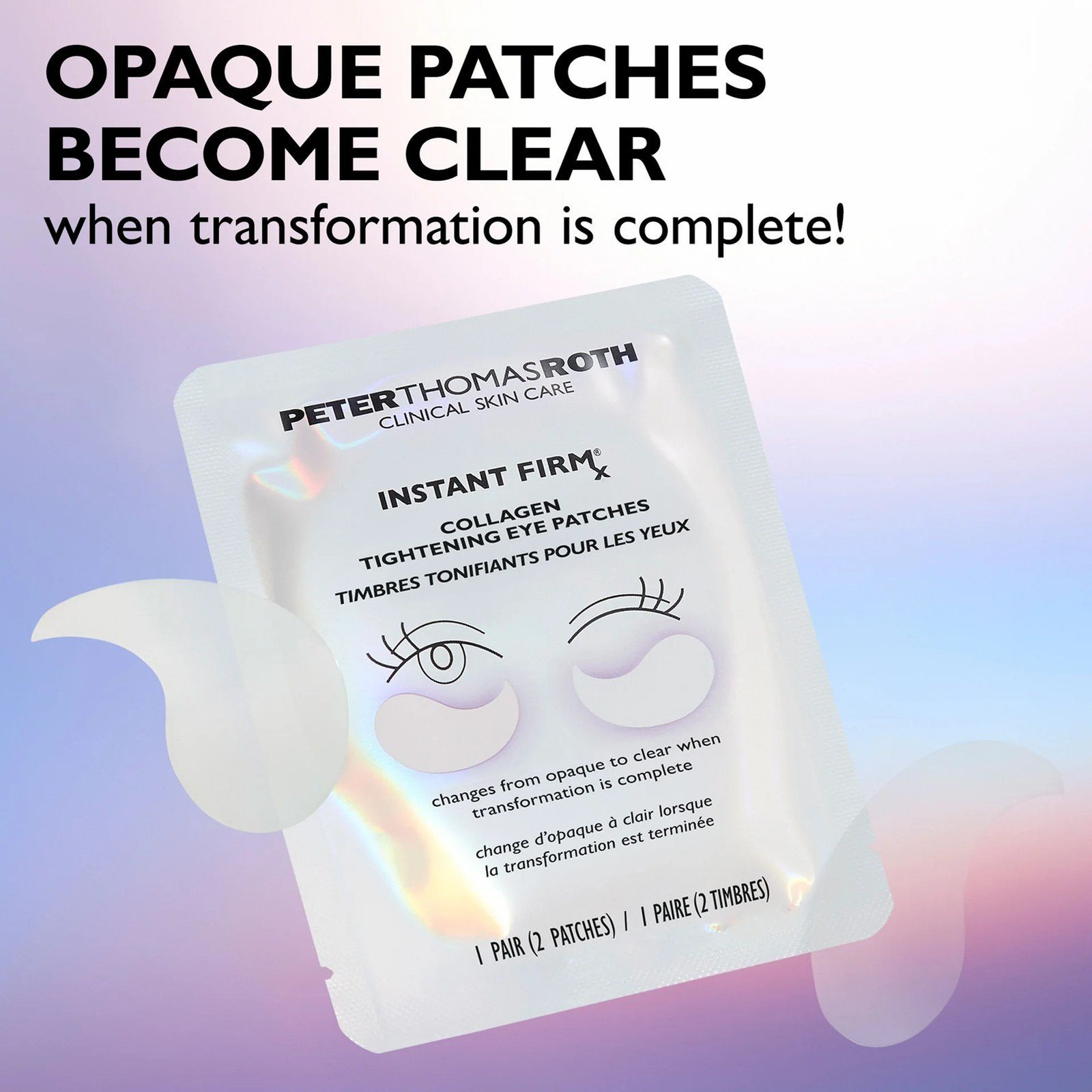 Peter Thomas Roth Instant FIRMx® Collagen Tightening Eye Patches x8 ...
