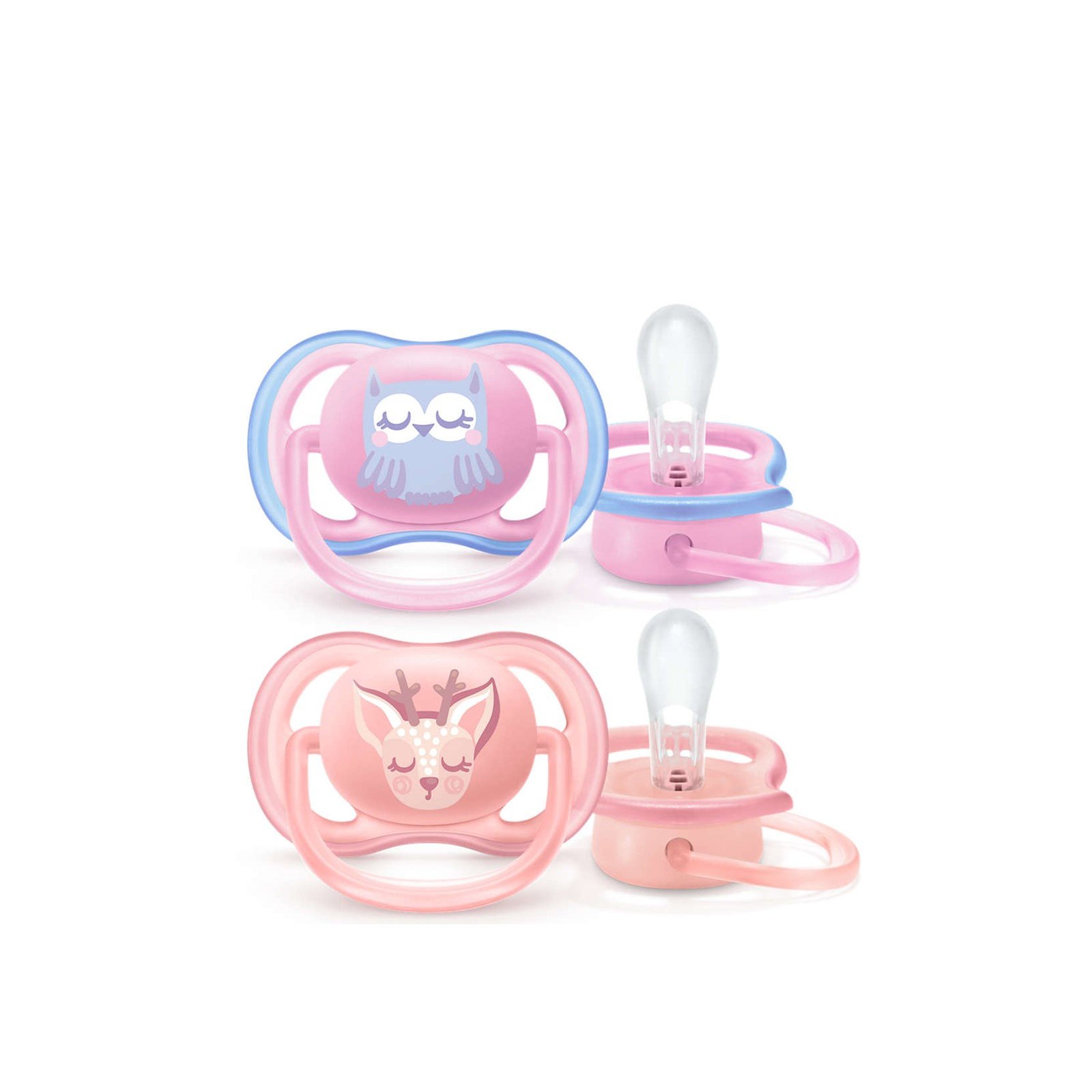 شراء Philips Avent Ultra Air Pacifier 0-6m Pink x2 · Qatar (Arabic)