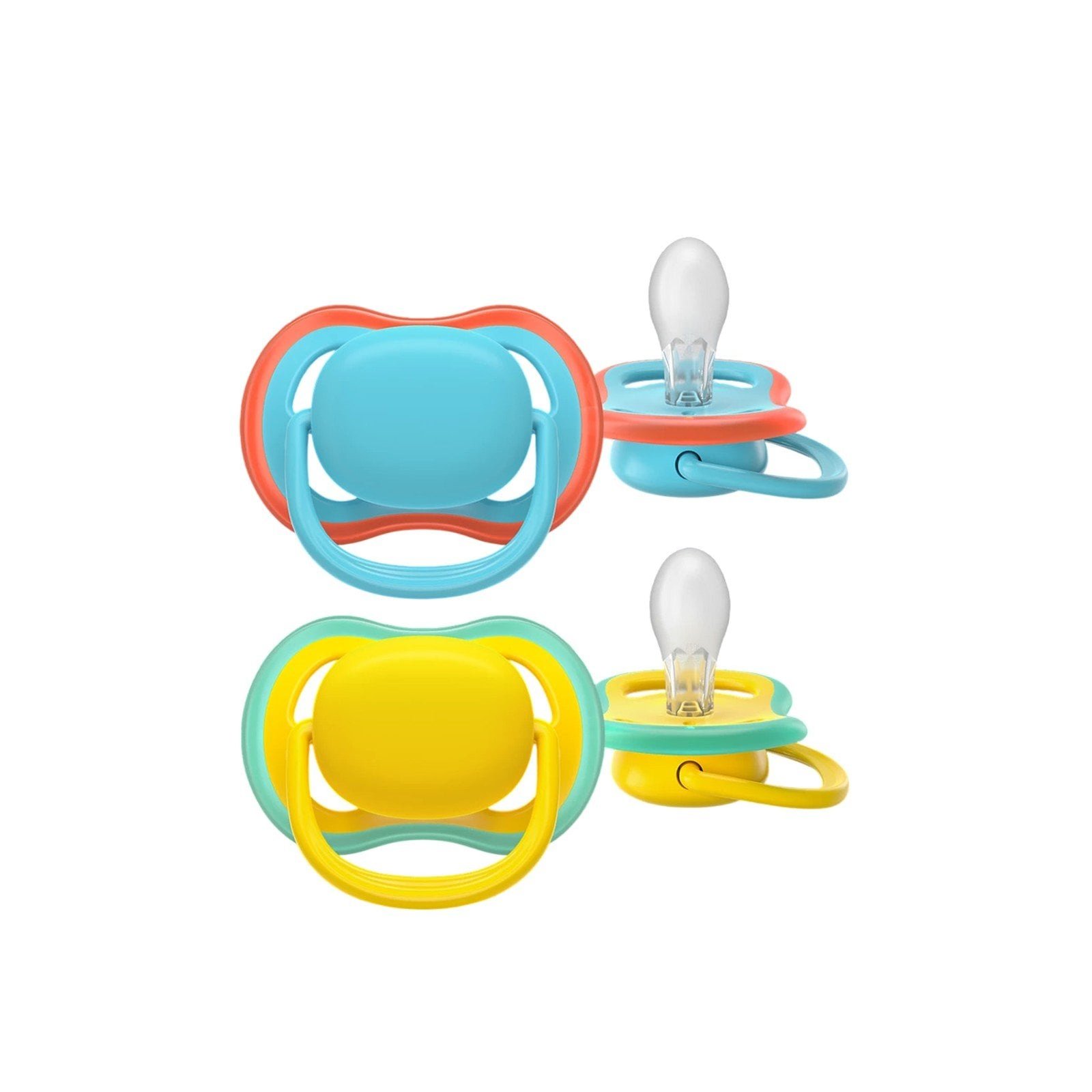 Philips Avent Ultra Air Pacifier 18M+ Blue/Yellow x2 Canada