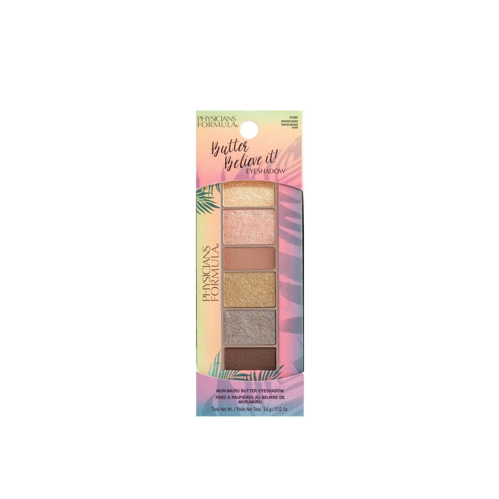 Physicians Formula Butter Believe It! Eyeshadow Palette Bronzed Nudes 3 ...