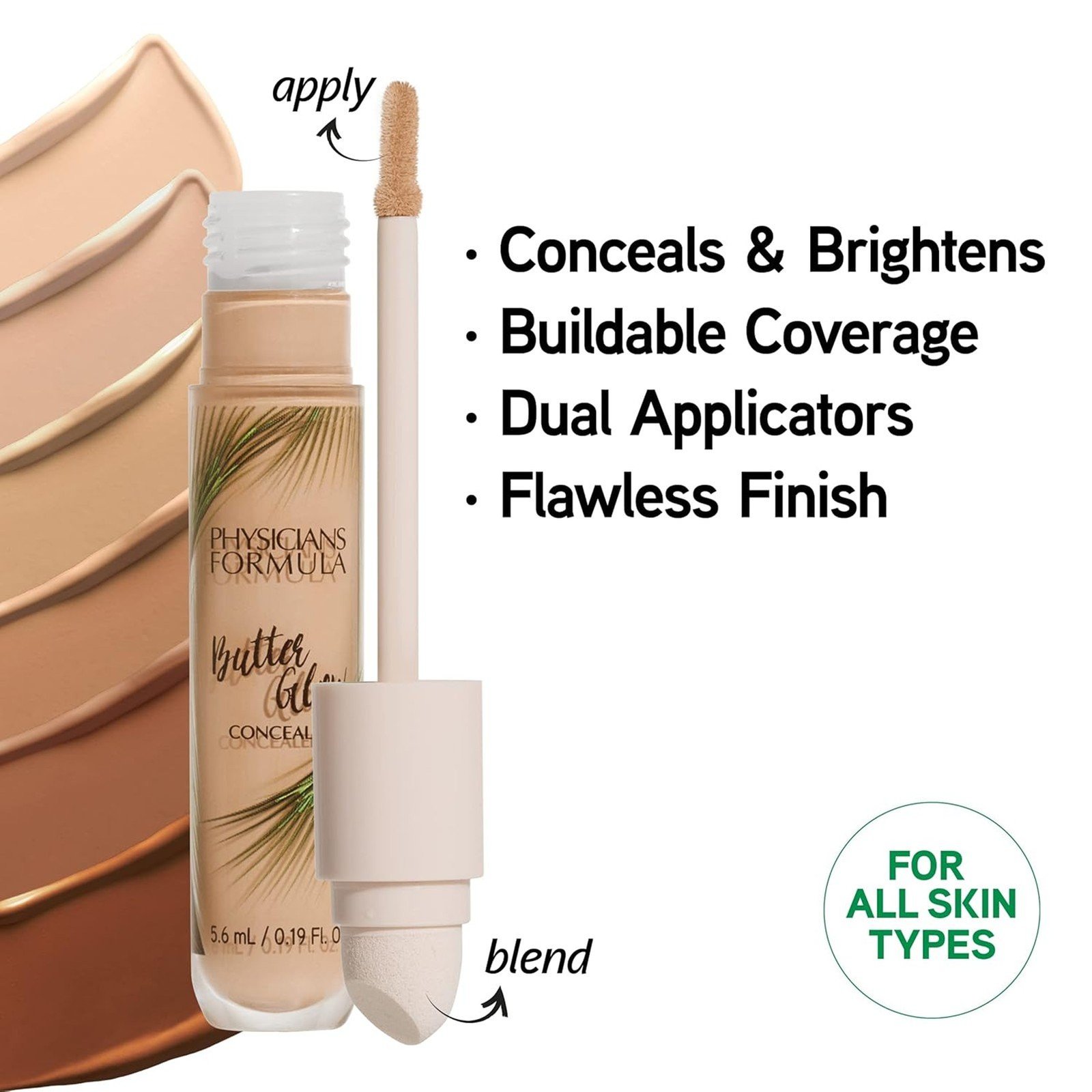 Physicians Formula Butter Glow Concealer Fair-to-Light 5.6ml Romania