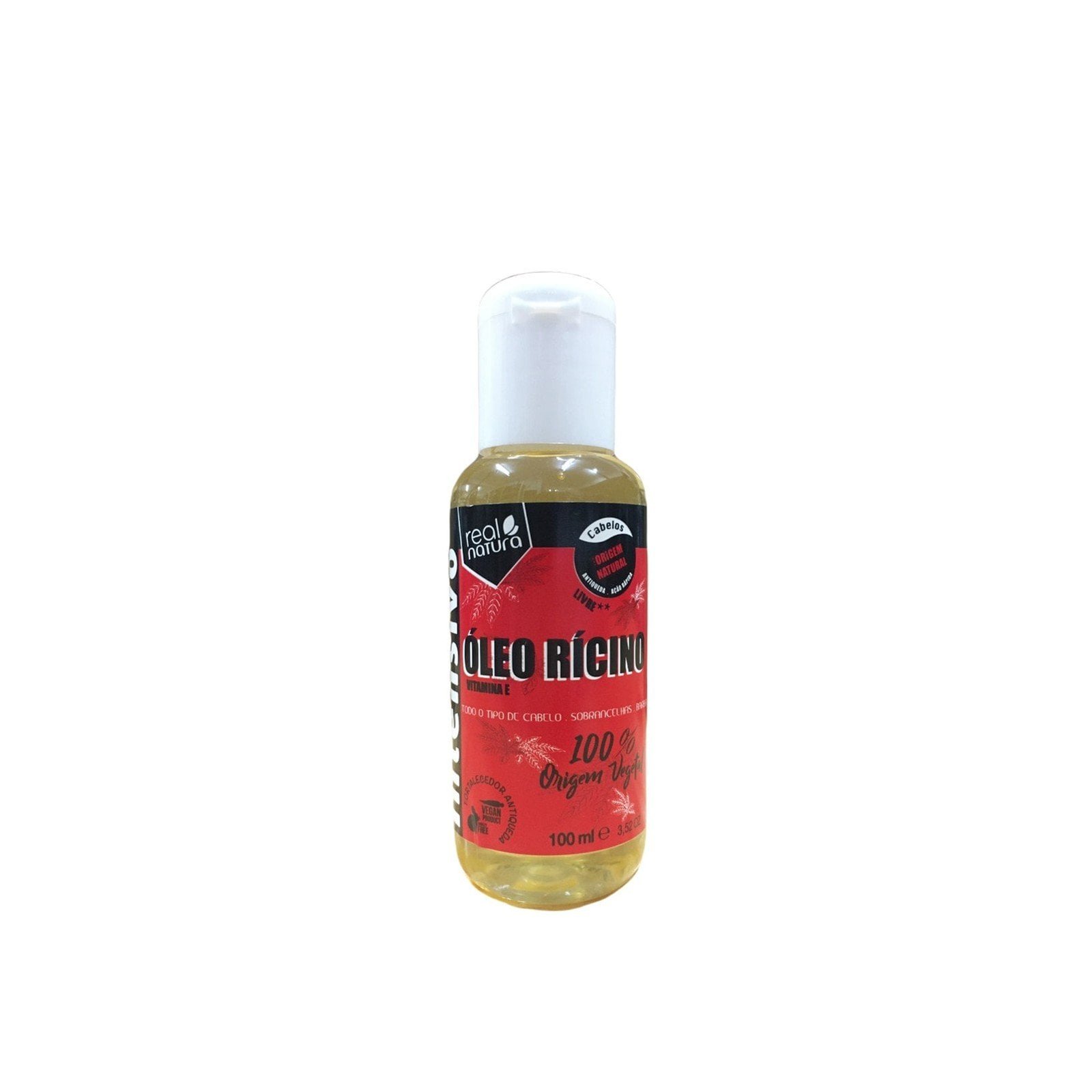 Real Natura Castor Oil + Vitamin E 100ml Fiji
