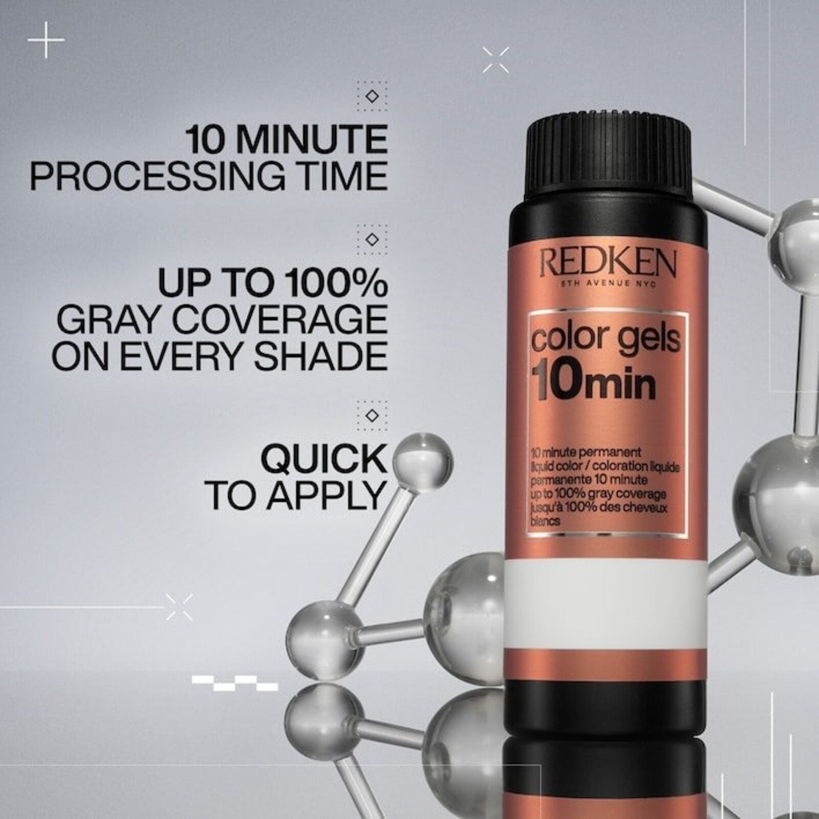 Redken Color Gels 10min Permanent Hair Dye 7N Mirage 60ml Singapore