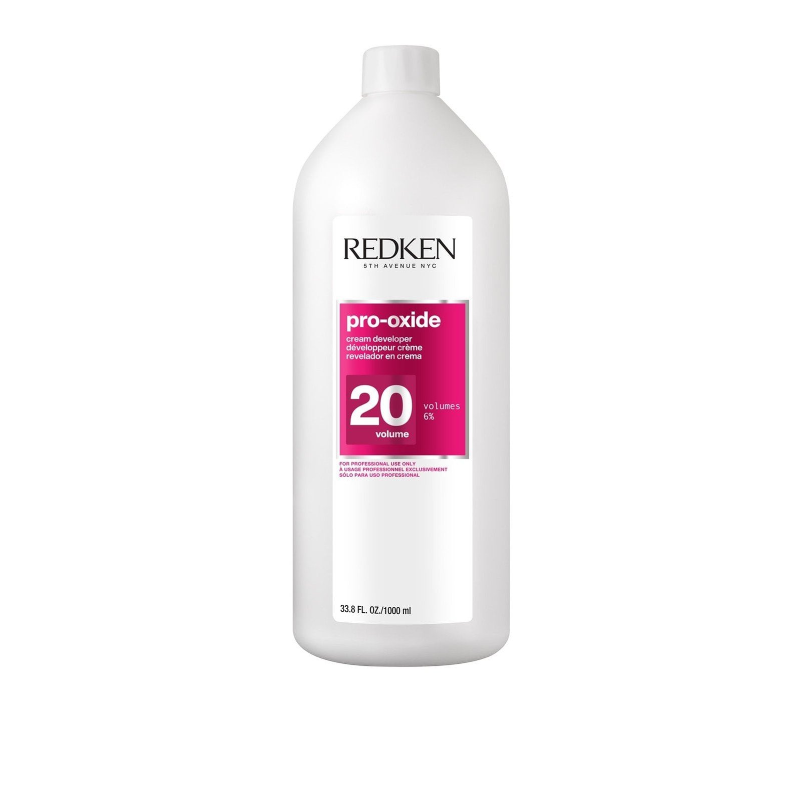 Redken Pro-Oxide Cream Developer Volume 20 6% 1L (33.8floz) USA