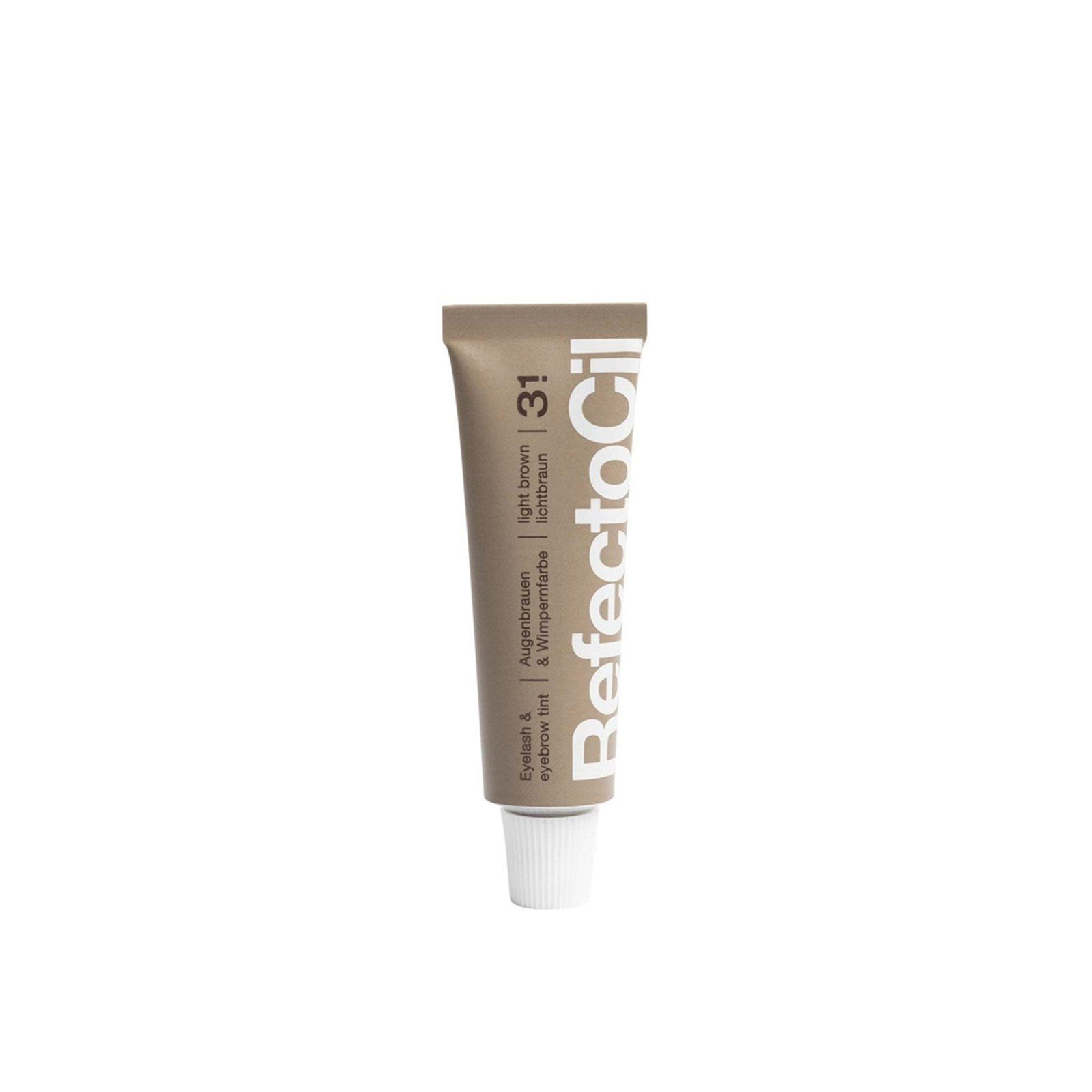 RefectoCil Eyelash & Eyebrow Tint 3.1 Light Brown 15ml Fiji