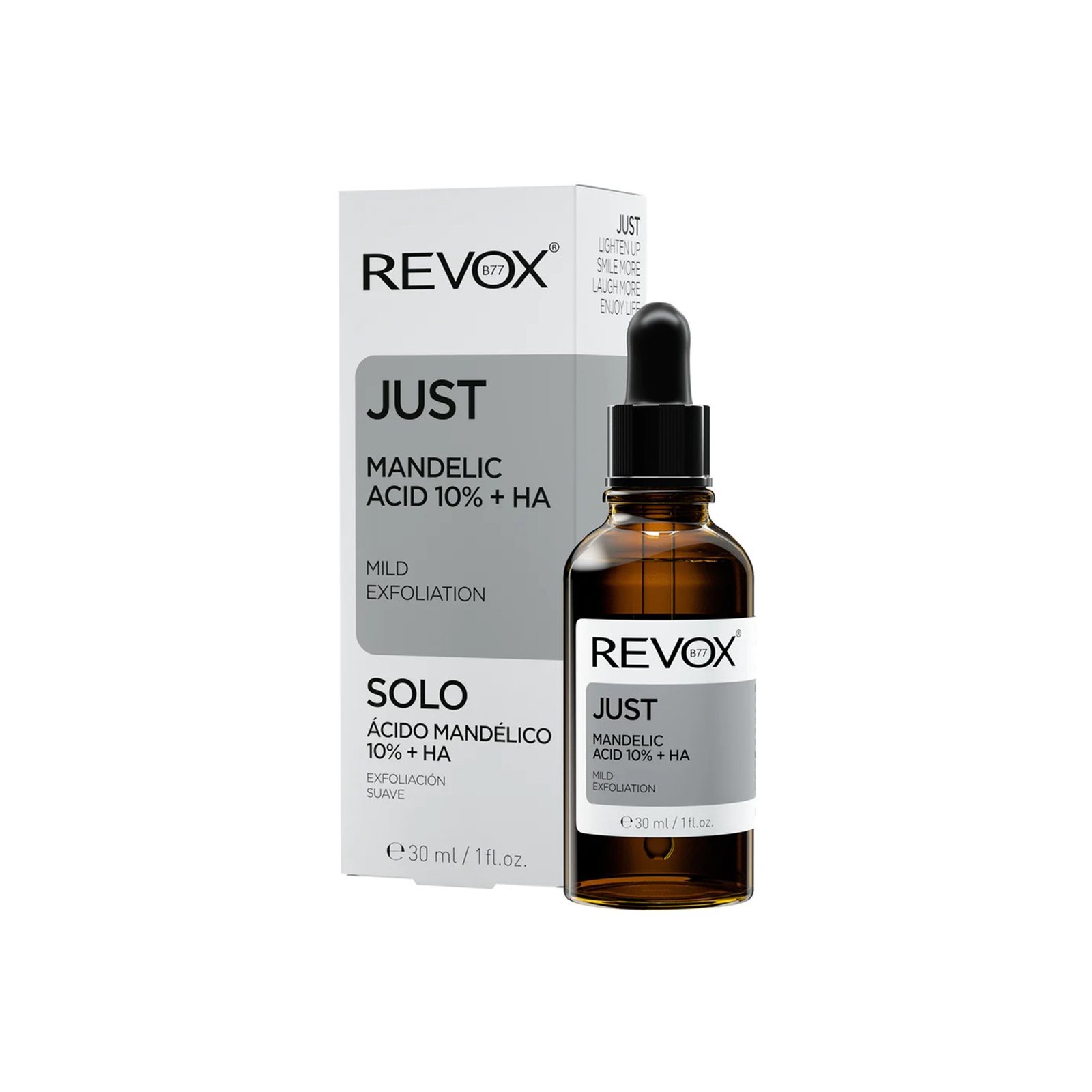 Revox B77 Just Mandelic Acid 10% + HA Mild Exfoliation Serum 30ml Brazil