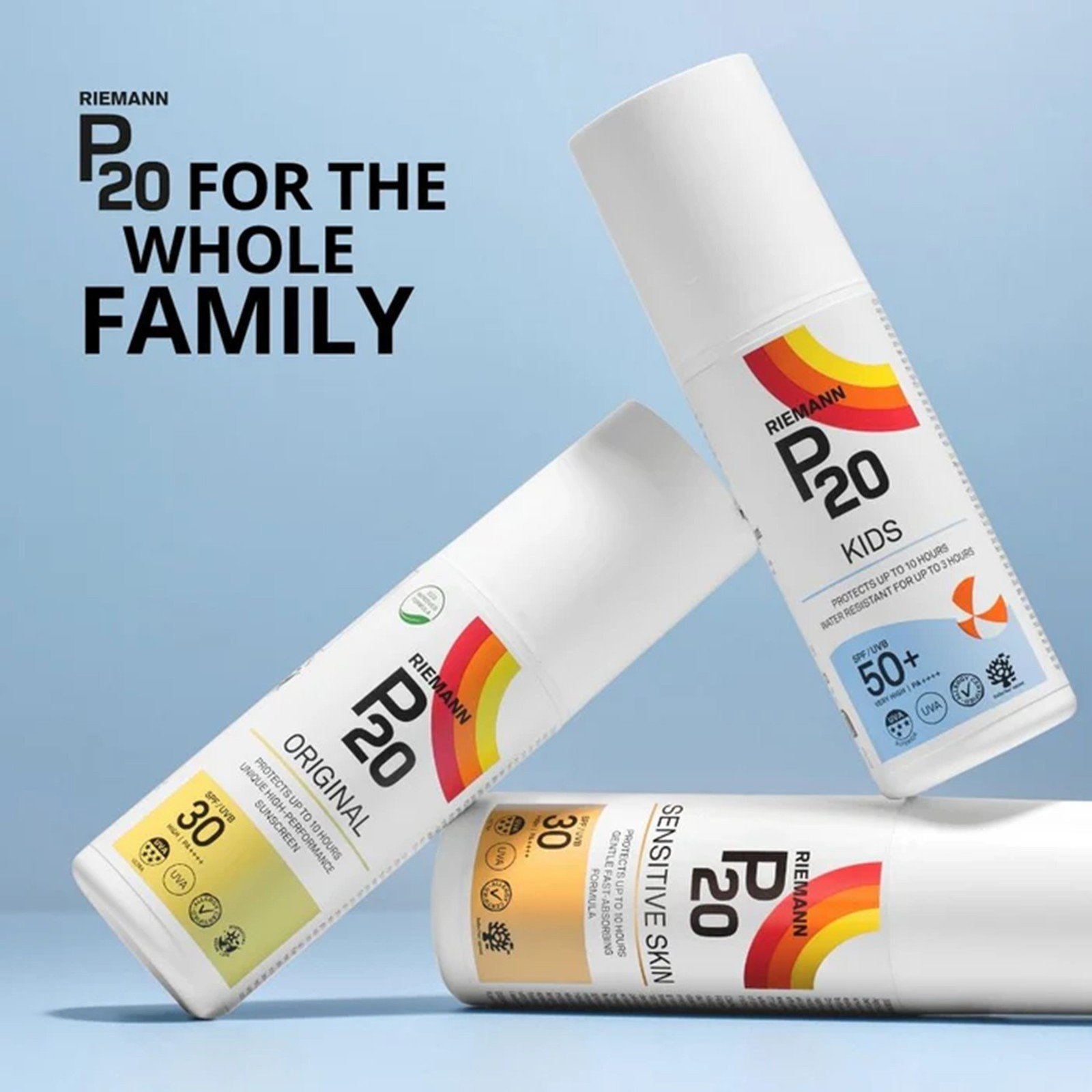 Riemann P20 Kids Sunscreen SPF50+ 200ml (6.76floz) USA