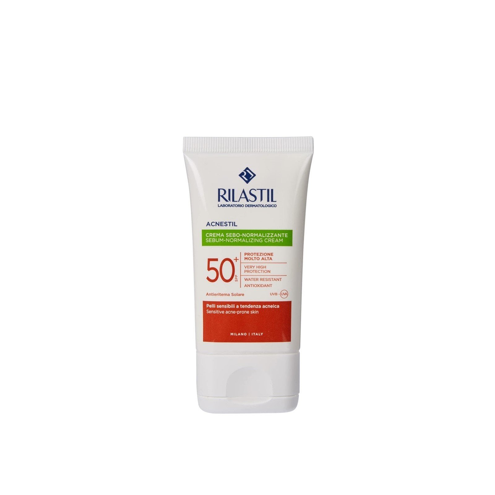Rilastil Acnestil Sebum-Normalizing Cream Spf50+ 40Ml (1.35Floz ...