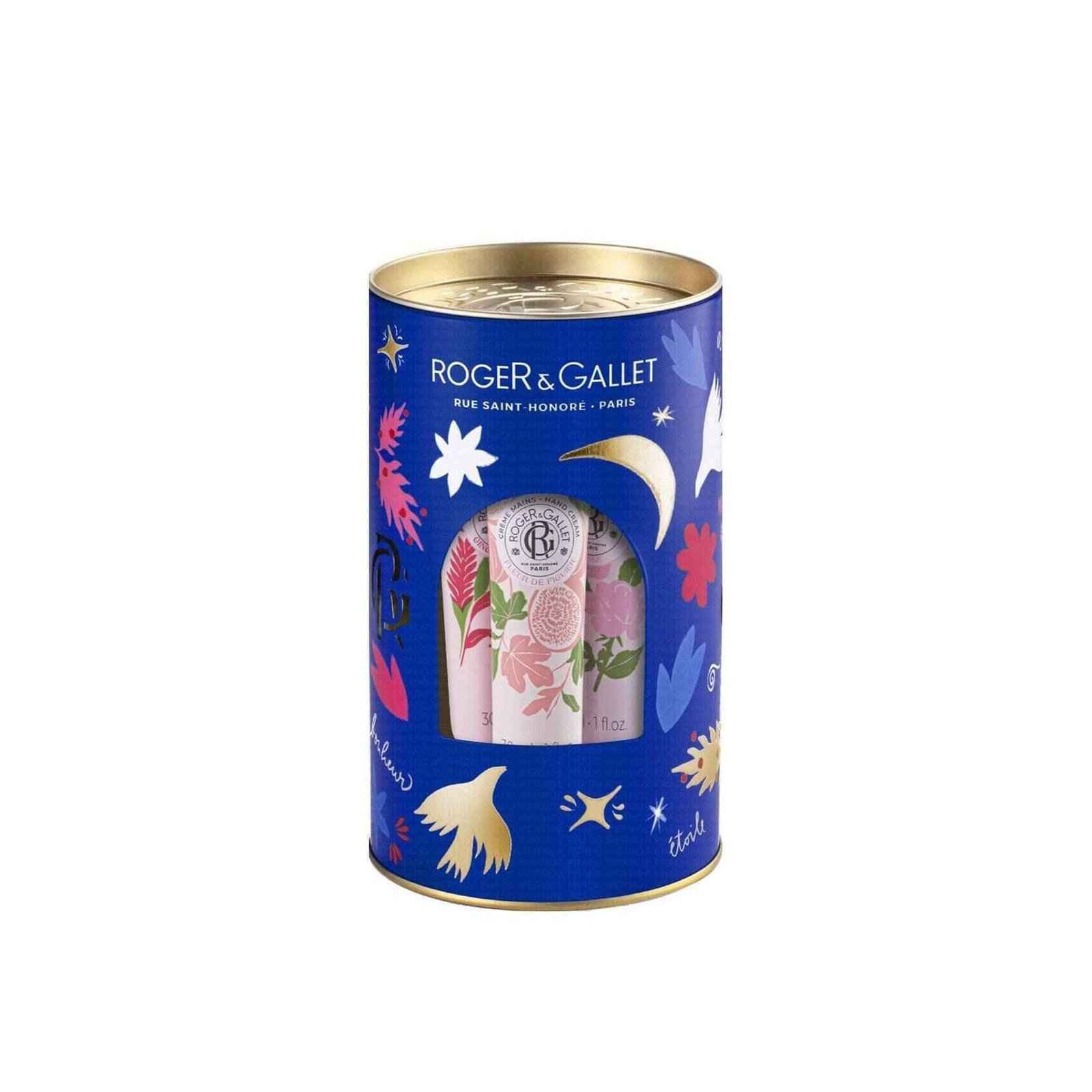 Roger&Gallet Fleur de Figuier + Rose + Gingembre Rouge Hand Cream Set USA