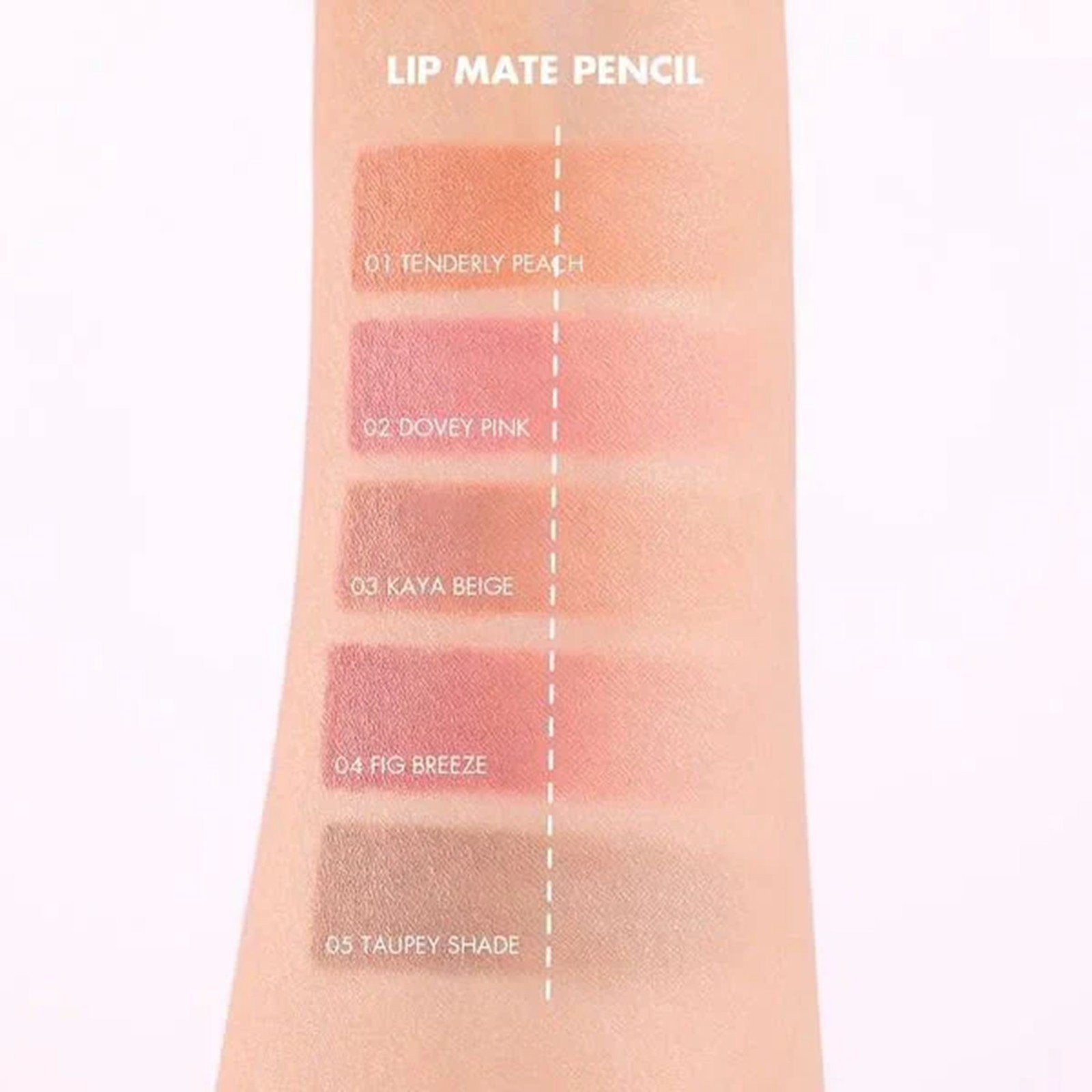 Romand Lip Mate Pencil 02 Dovey Pink 0.5G Chile