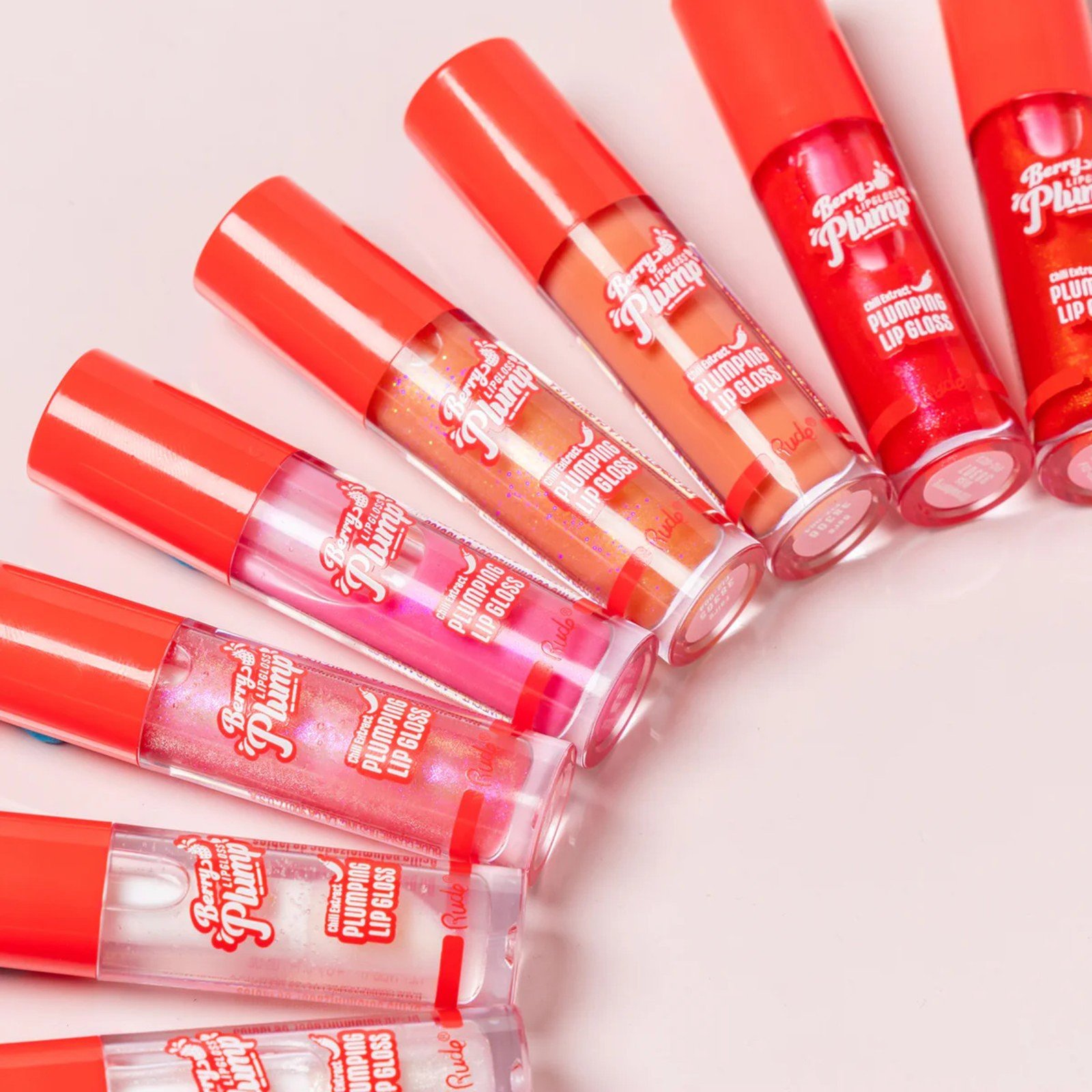 Rude Cosmetics Berry Plump Plumping Lip Gloss Fairy 4ml Croatia