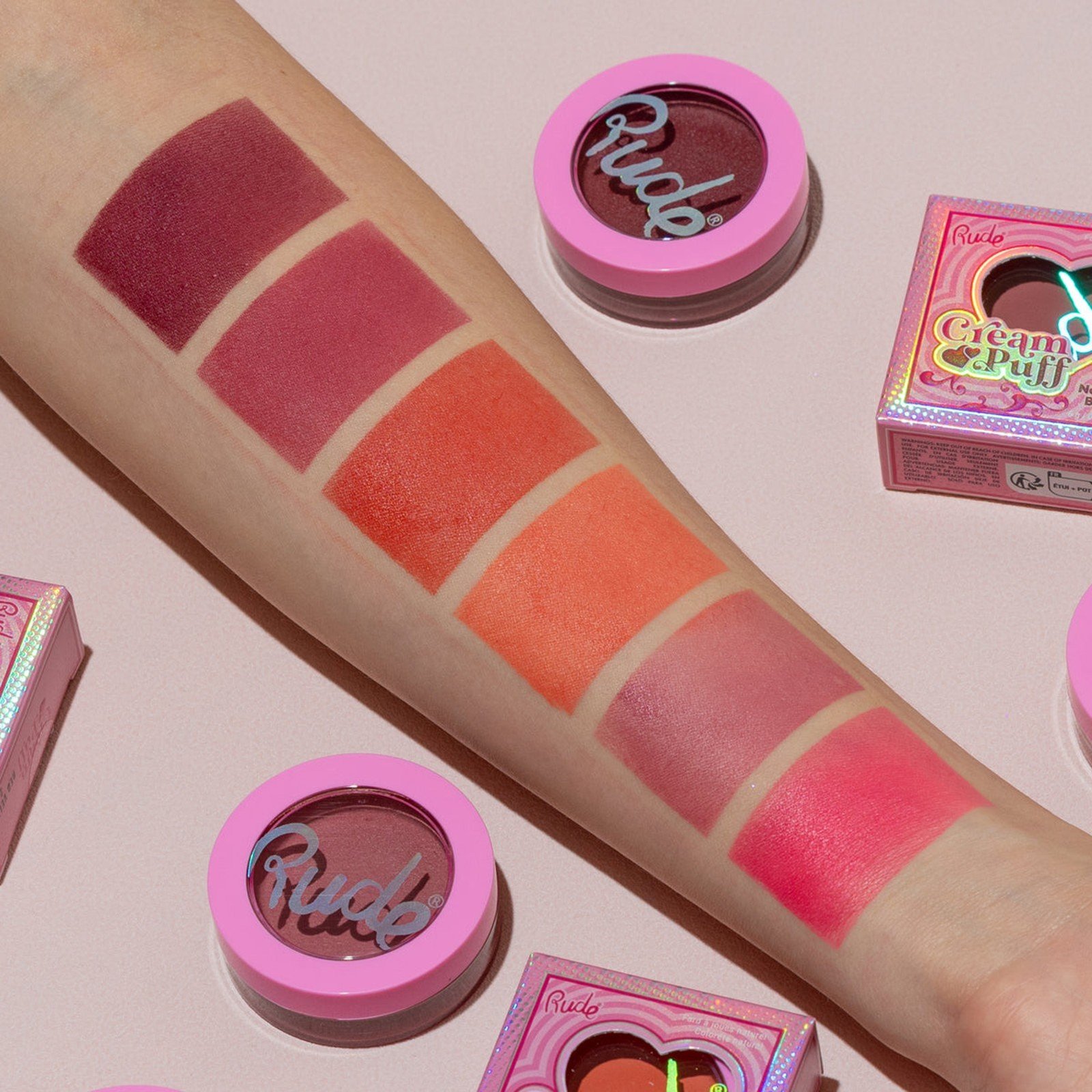 Rude Cosmetics Cream Puff Natural Blush Mochi 6g Puerto Rico