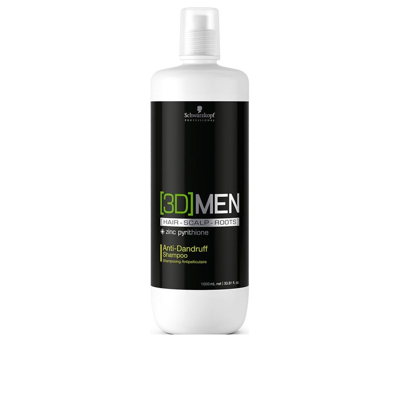 Buy Schwarzkopf [3D]Men Anti-Dandruff Shampoo 1L · World Wide