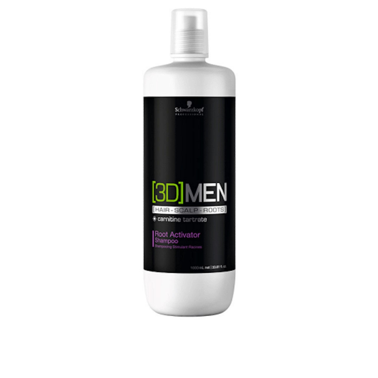 Schwarzkopf [3D]Men Root Activator Shampoo 1L Jordan