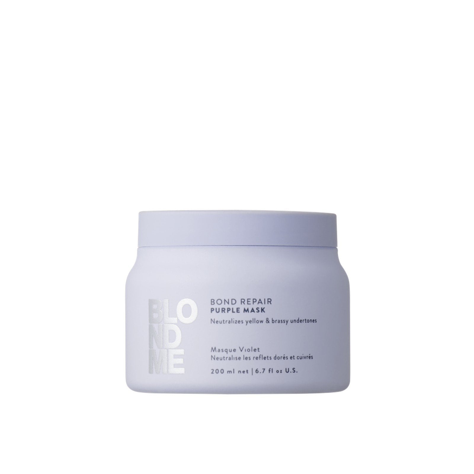 Schwarzkopf BLONDME Bond Repair Purple Mask USA