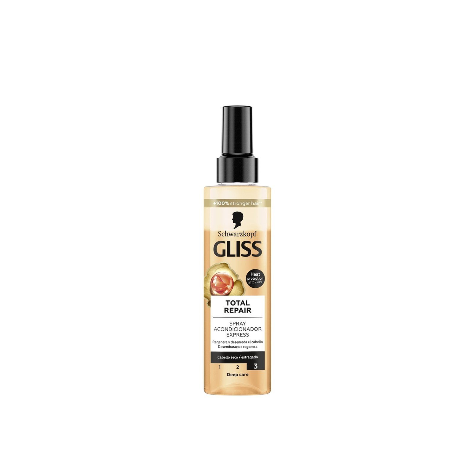 Schwarzkopf Gliss Total Repair Express Spray Conditioner 200ml (6.76fl ...