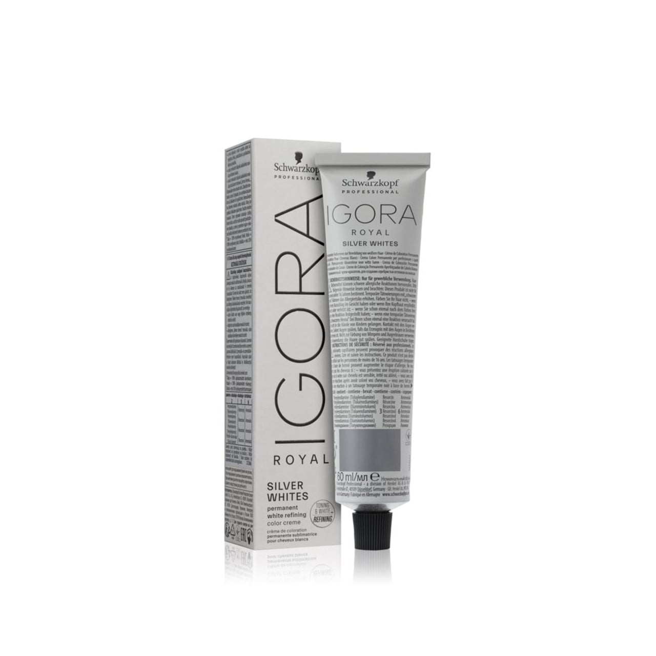 Schwarzkopf Igora Royal Silver Whites Permanent Color Creme Slate Grey ...