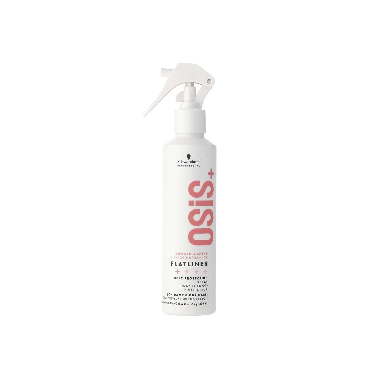 Schwarzkopf OSiS+ Flatliner Heat Protection Spray 200ml Germany