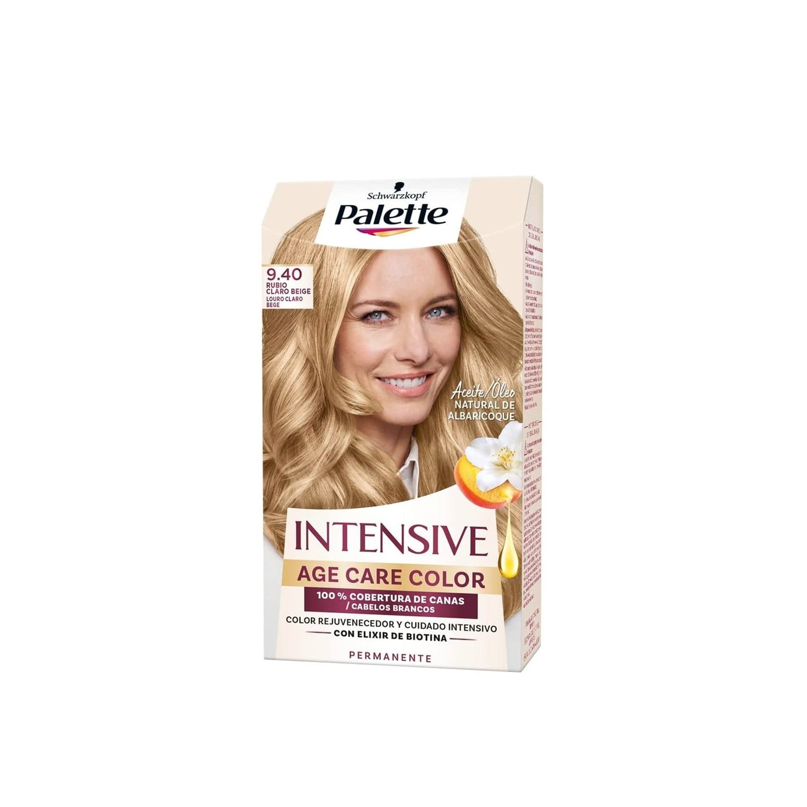 Buy Schwarzkopf Palette Intensive Age Care Color Permanent Hair Dye 9. ...