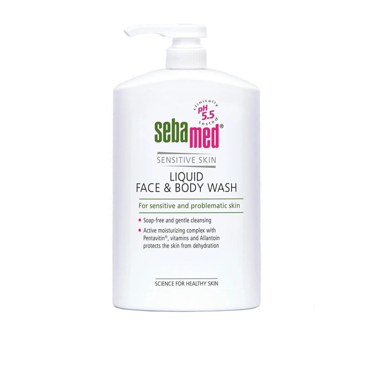 Sebamed Shower Gel Soap-Free Cleansing Emulsion Sensitive Skin 1L (33 ...