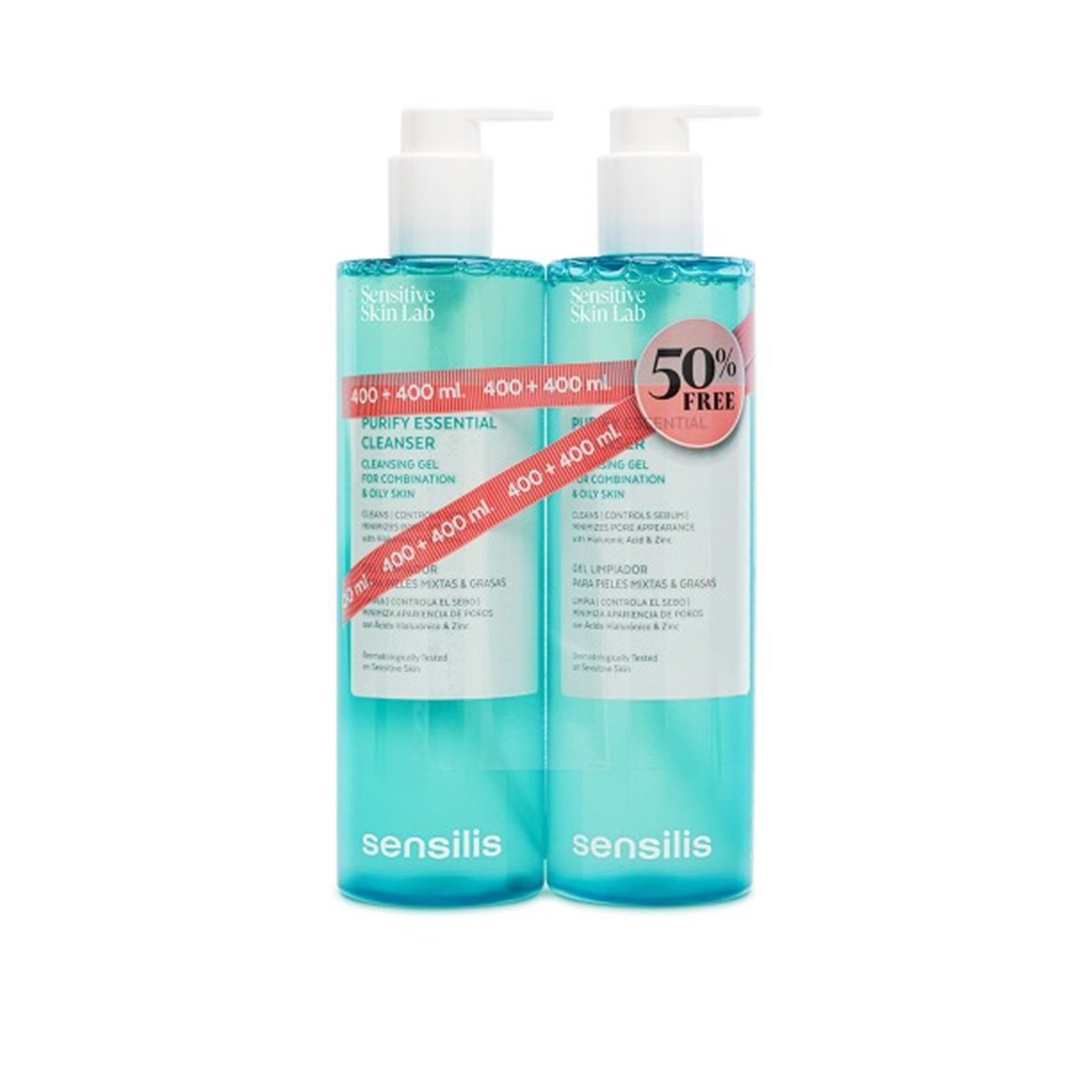 Buy Sensilis Purify Essential Cleanser 400ml x2 · Antigua and Barbuda