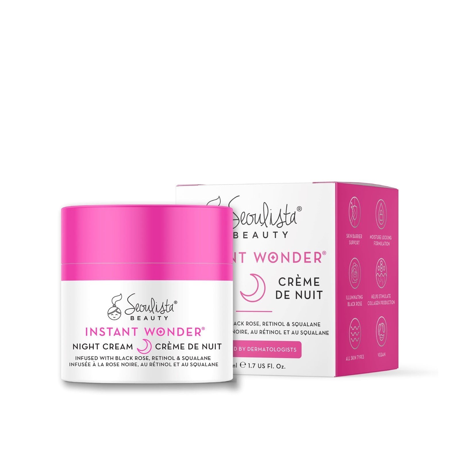 Seoulista Beauty Instant Wonder Night Cream 50ml Aruba