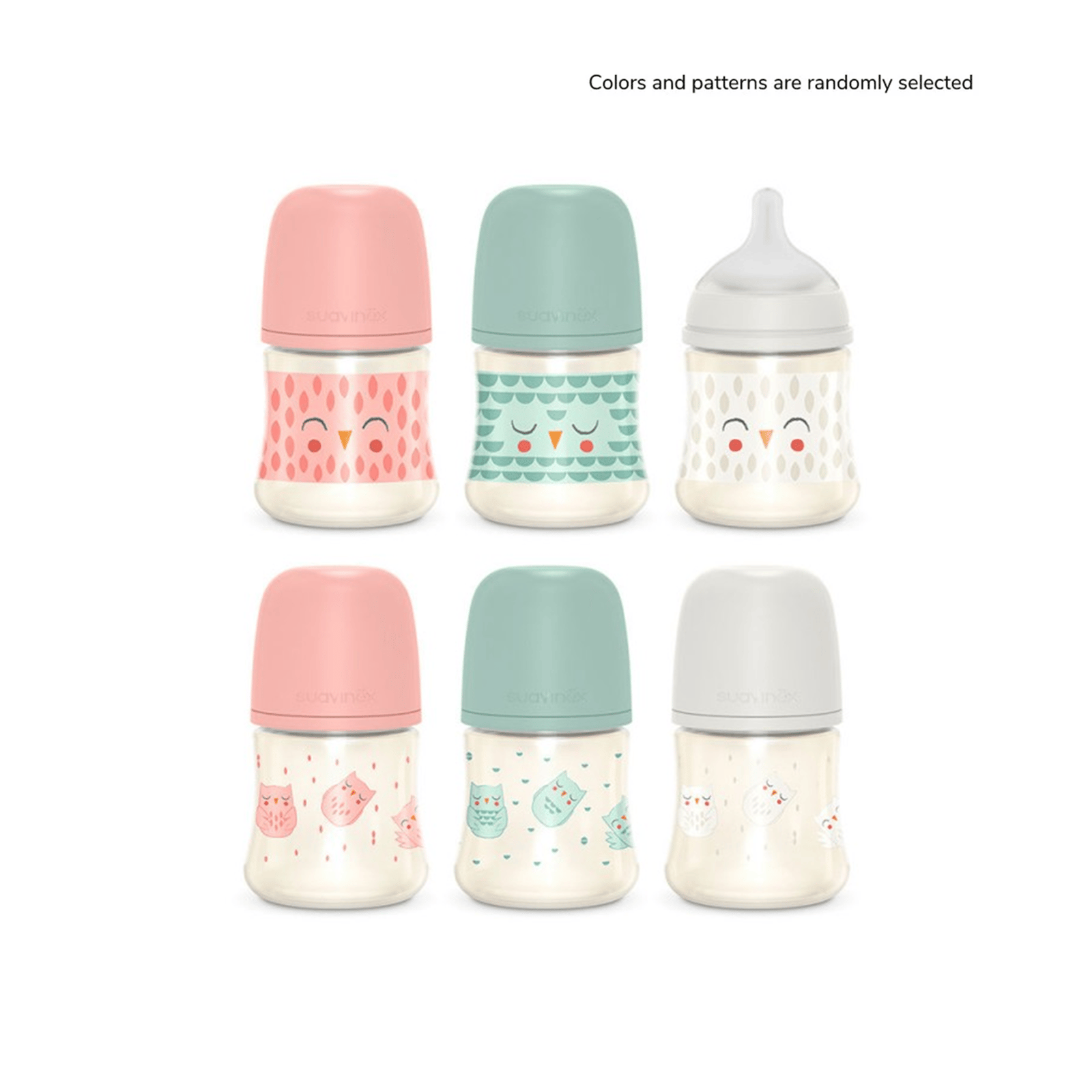 Suavinex Premium Bonhomia Plastic Bottle 3 Position Flow S Silicone ...