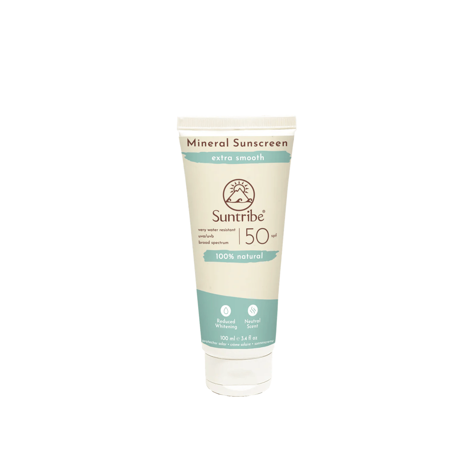 Buy Suntribe Extra Smooth Natural Mineral Sunscreen SPF50 100ml · Malaysia