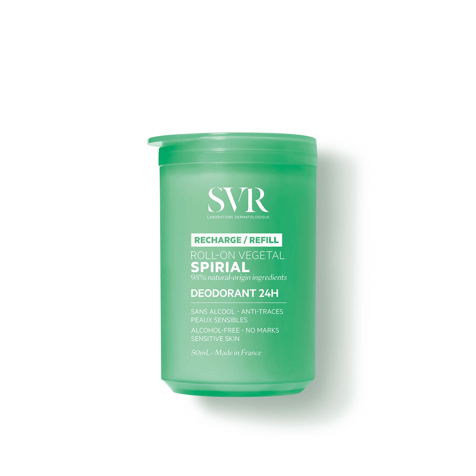 SVR Spirial 24h Vegetal Deodorant Roll-On Refill 50ml Ukraine